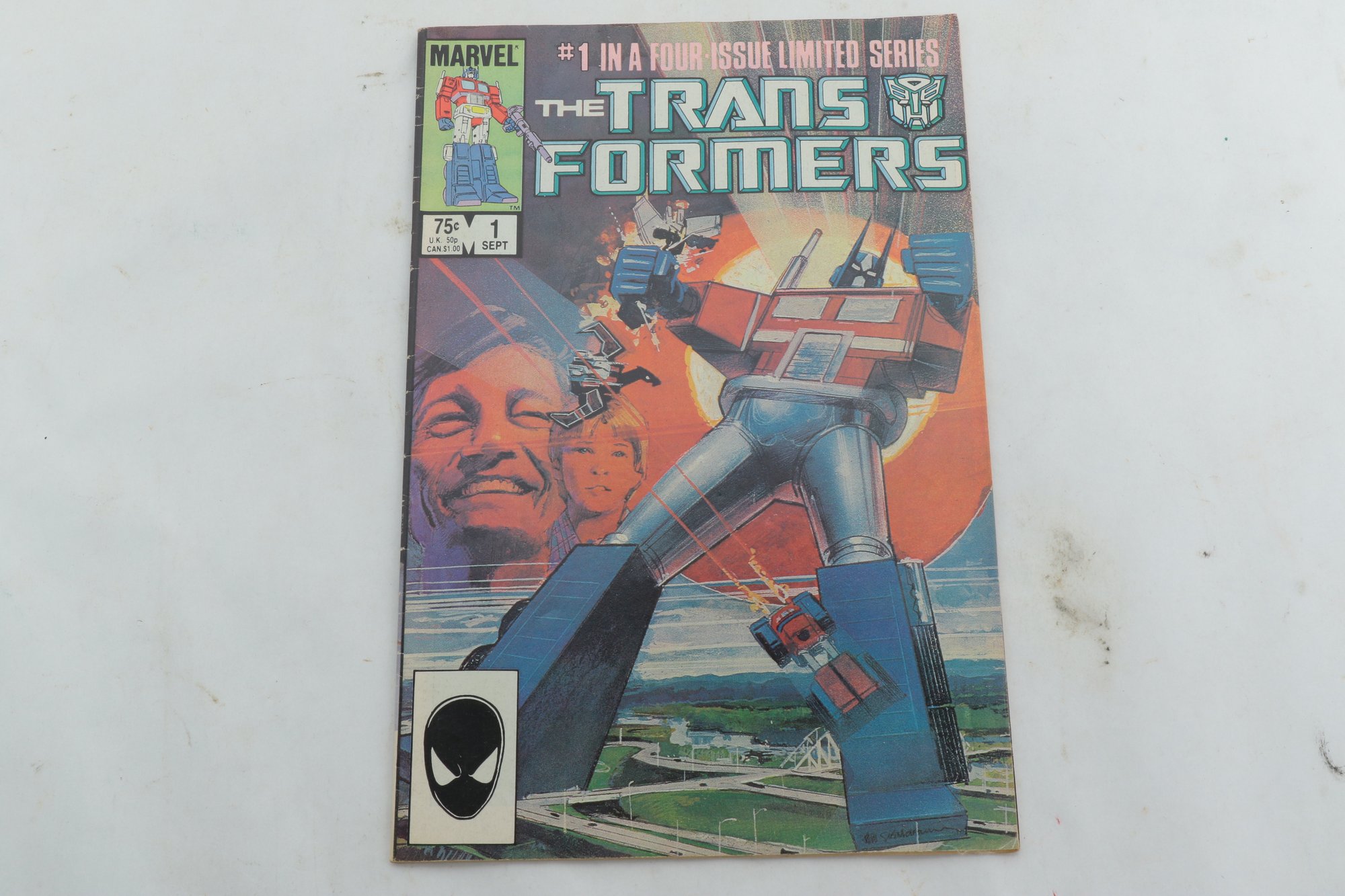 Vintage Marvel Transformers #1 Comic Book #201012 | Auctionninja.com