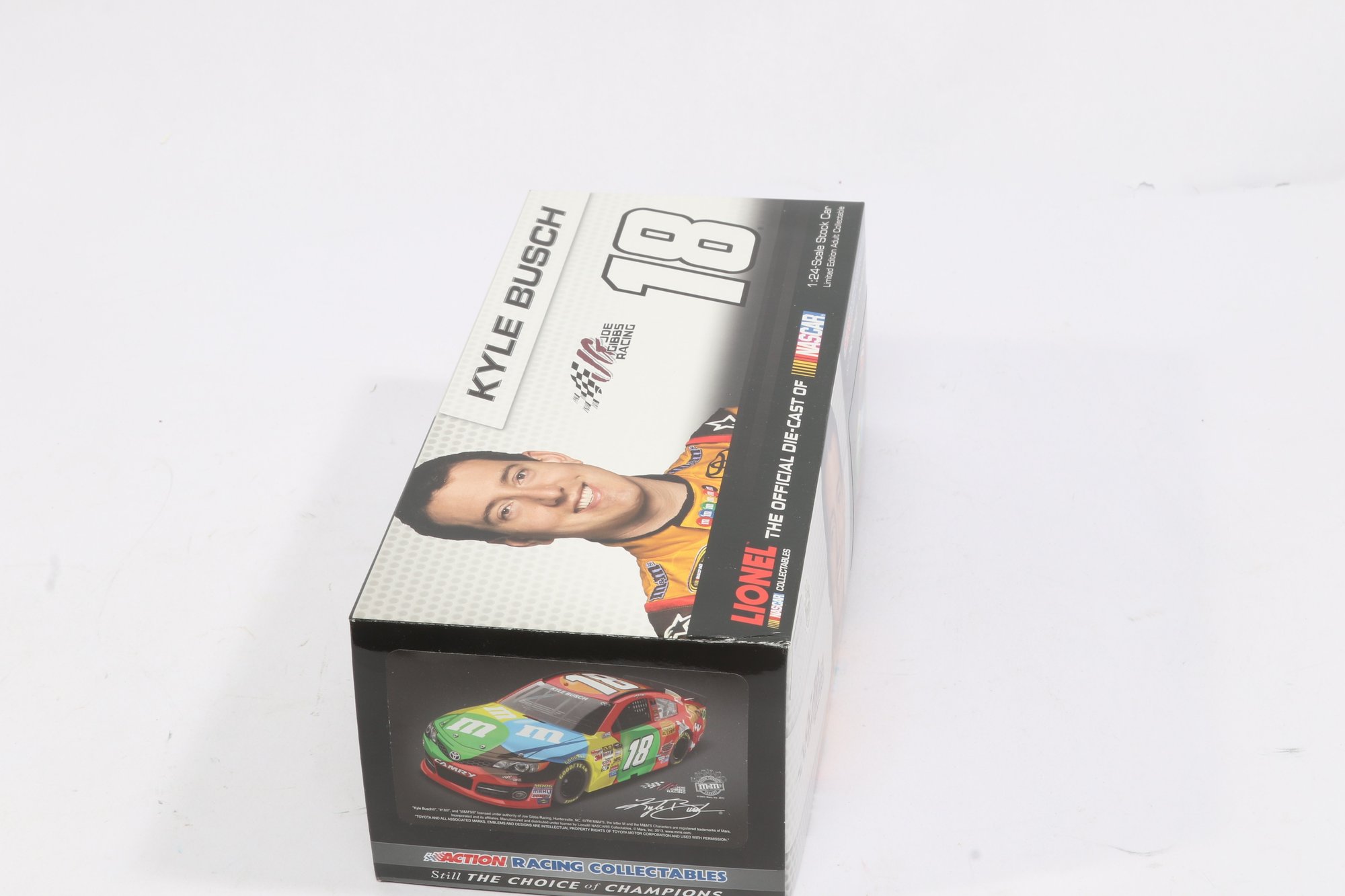 Kyle Busch #18 NASCAR Die-Cast Stock Car M&Ms Paint Scheme #256461 ...
