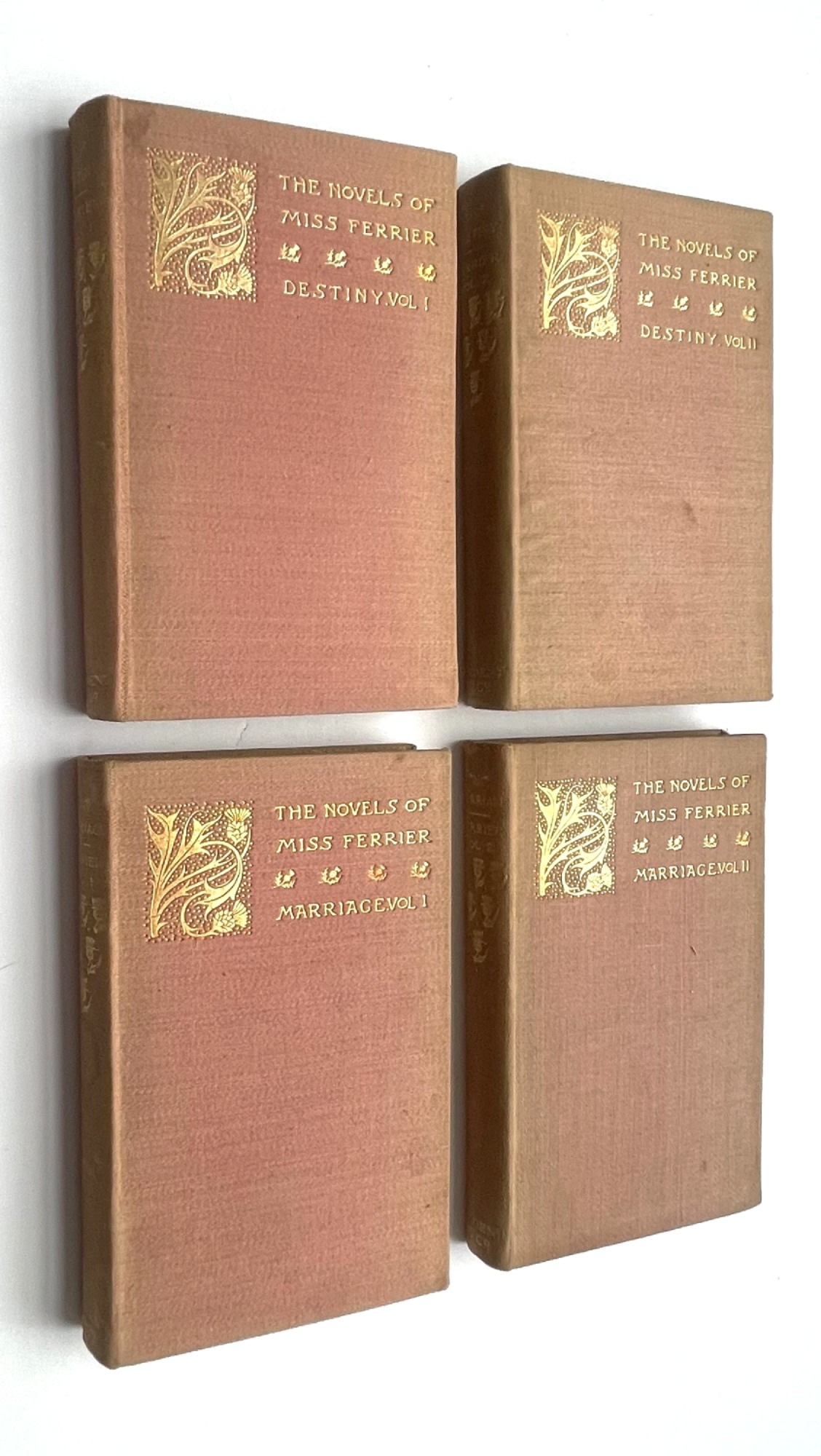 The Novels Of Susan Edmonstone Ferrier, Dent 1894, Illus By Nelly ...