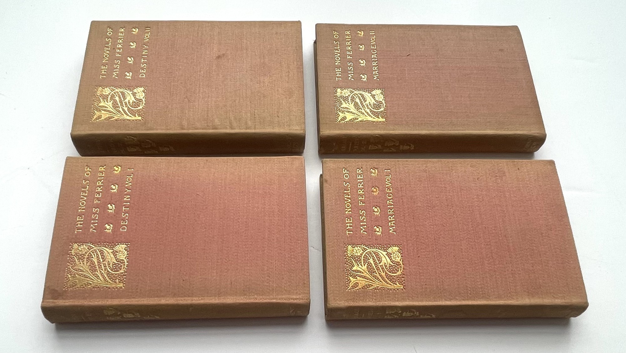 The Novels Of Susan Edmonstone Ferrier, Dent 1894, Illus By Nelly ...