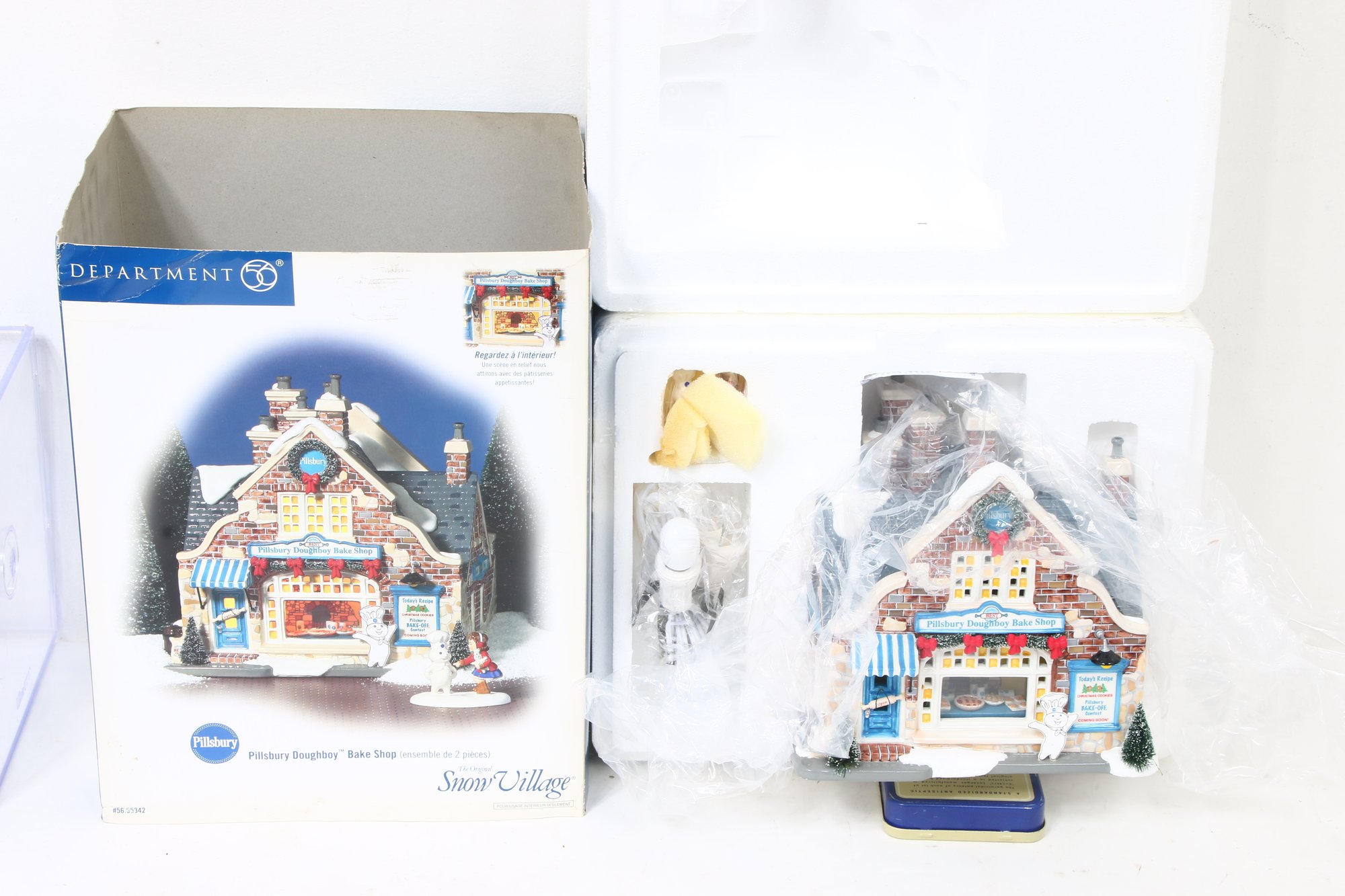 Department 56 The Original Snow Village " Pillsbury Doughboy Bake Shop ...