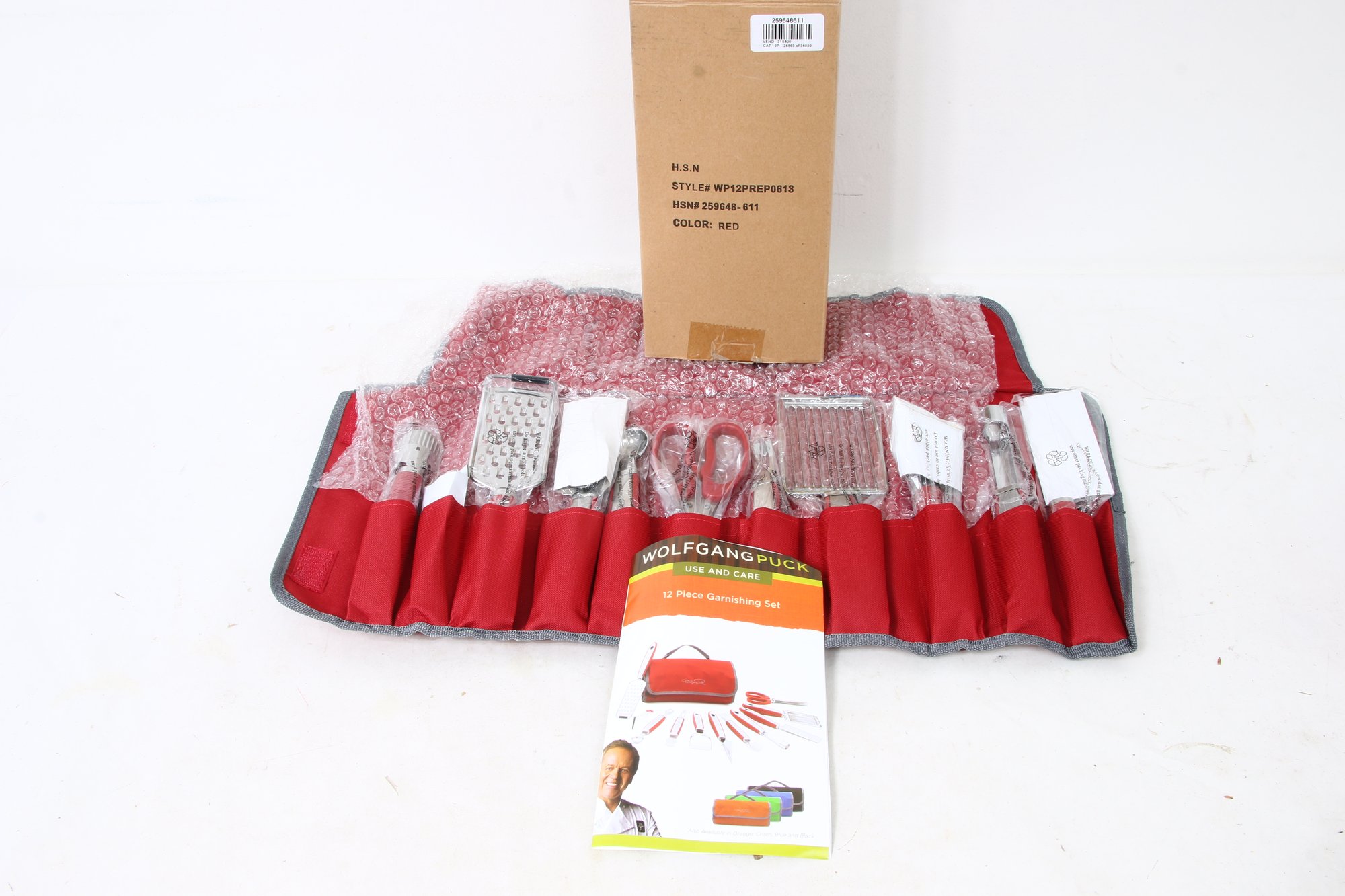 WOLFGANG PUCK 12 Pcs Garnishing Set - NEW #188765 | Auctionninja.com