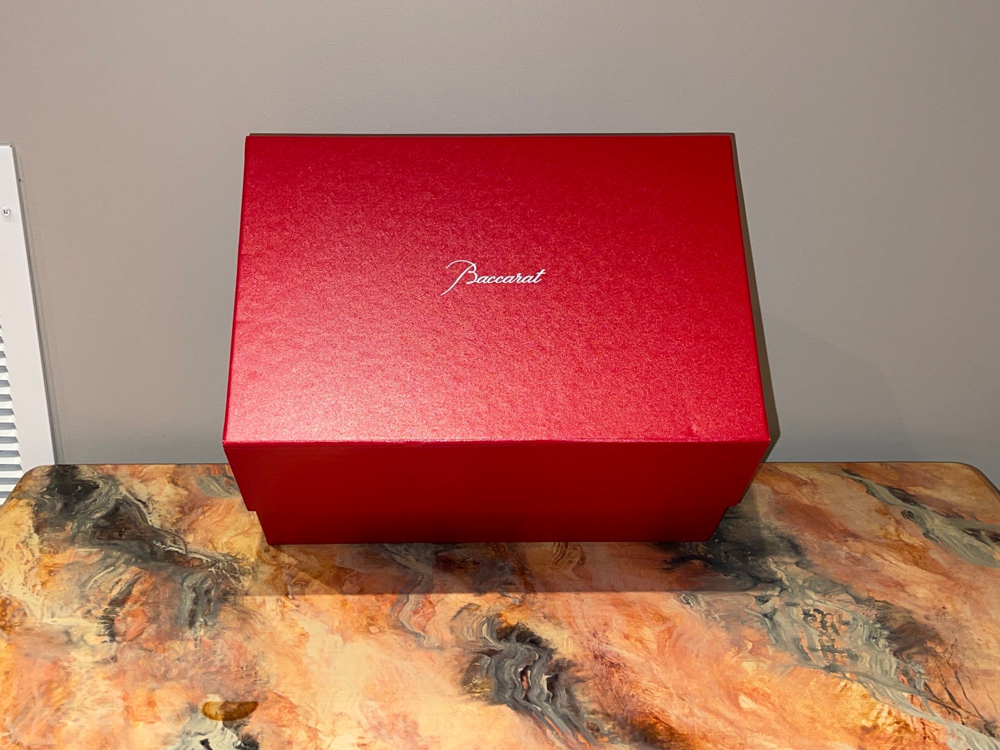 Empty Box For BACCARAT Crystal Vase #165815 | Auctionninja.com