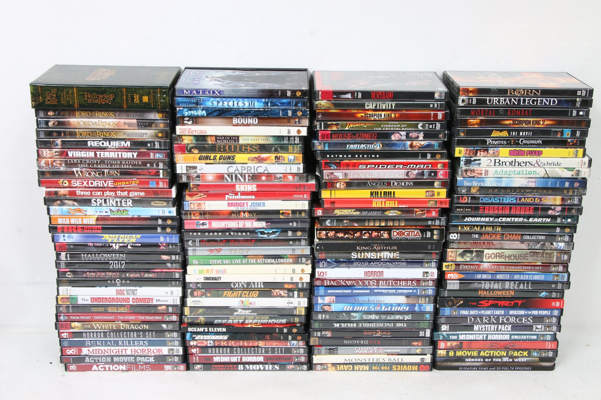 Large Group Of Movie DVDs #188850 | Auctionninja.com