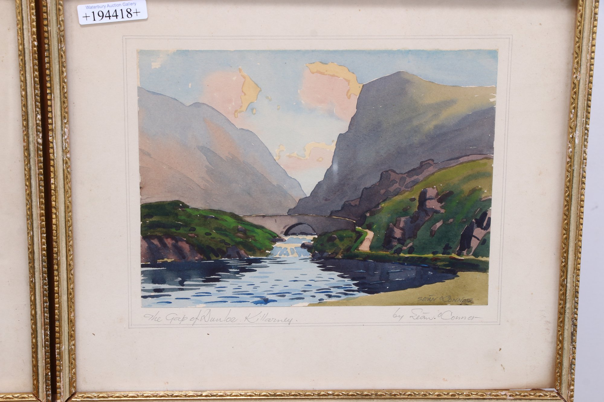 Sean OConnor( 1909 -1992 )watercolor #194418 | Auctionninja.com