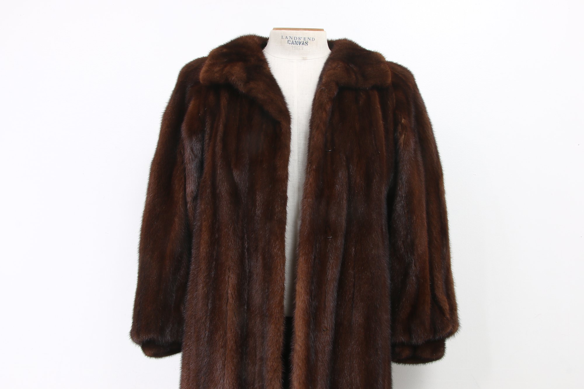 Vintage Women's Mink Long Coat By Dion Furs Chicago #182450 ...