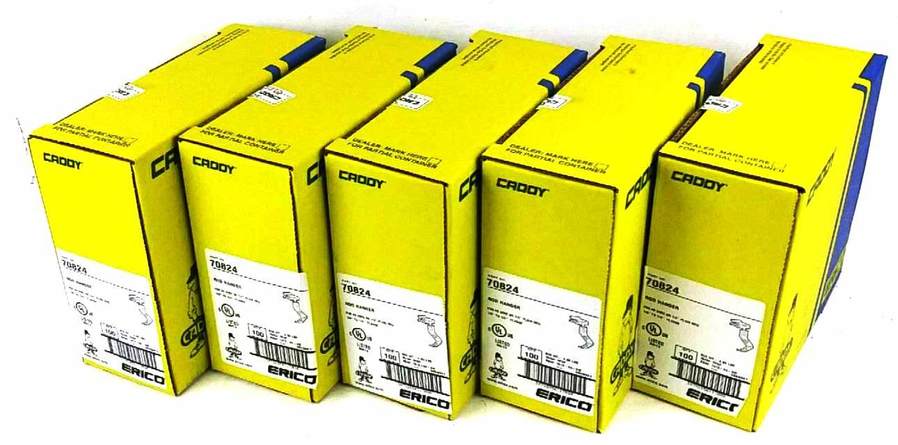 500pc ERICO CADDY 70824 Rod Hanger #8 Wire Or 1/4 Plain Rod 1/8 To 14 ...