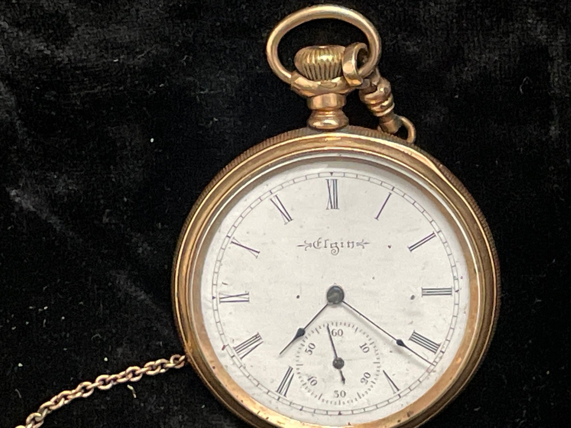 C.1900 Pocket Watch Engraved To Daniel Hoffman Major League Baseball Player Beanball Victim ...