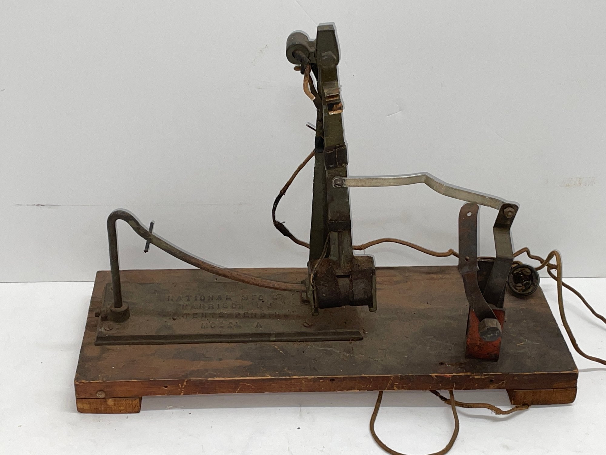 Antique Electromagnetic Device Edison Era Clock Automaton Possibly ...