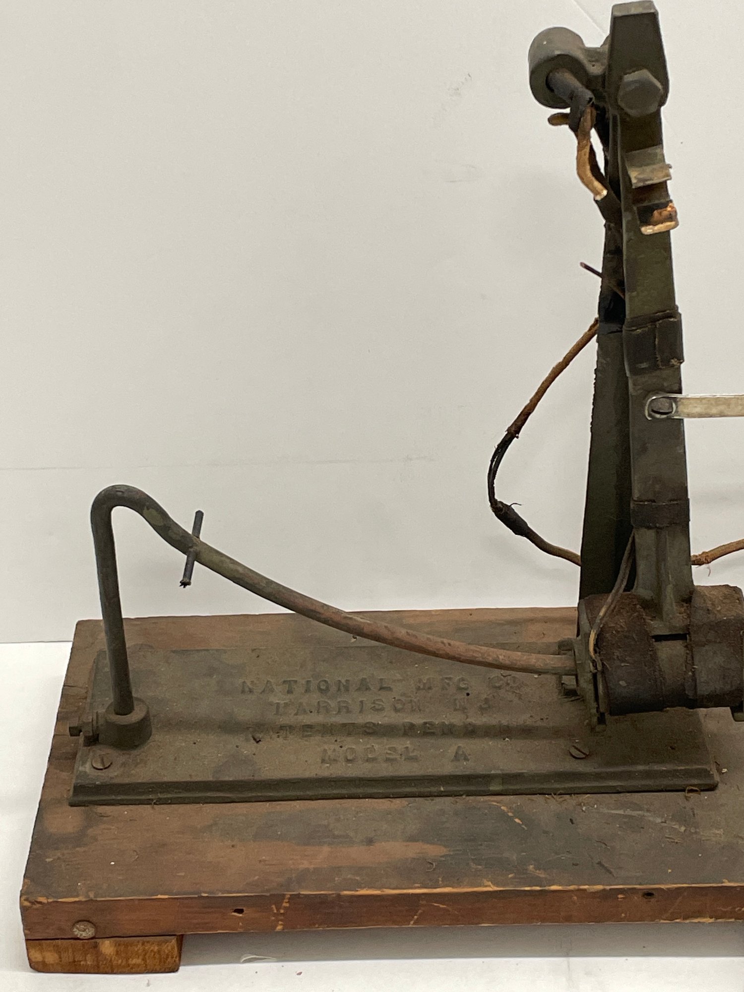 Antique Electromagnetic Device Edison Era Clock Automaton Possibly ...