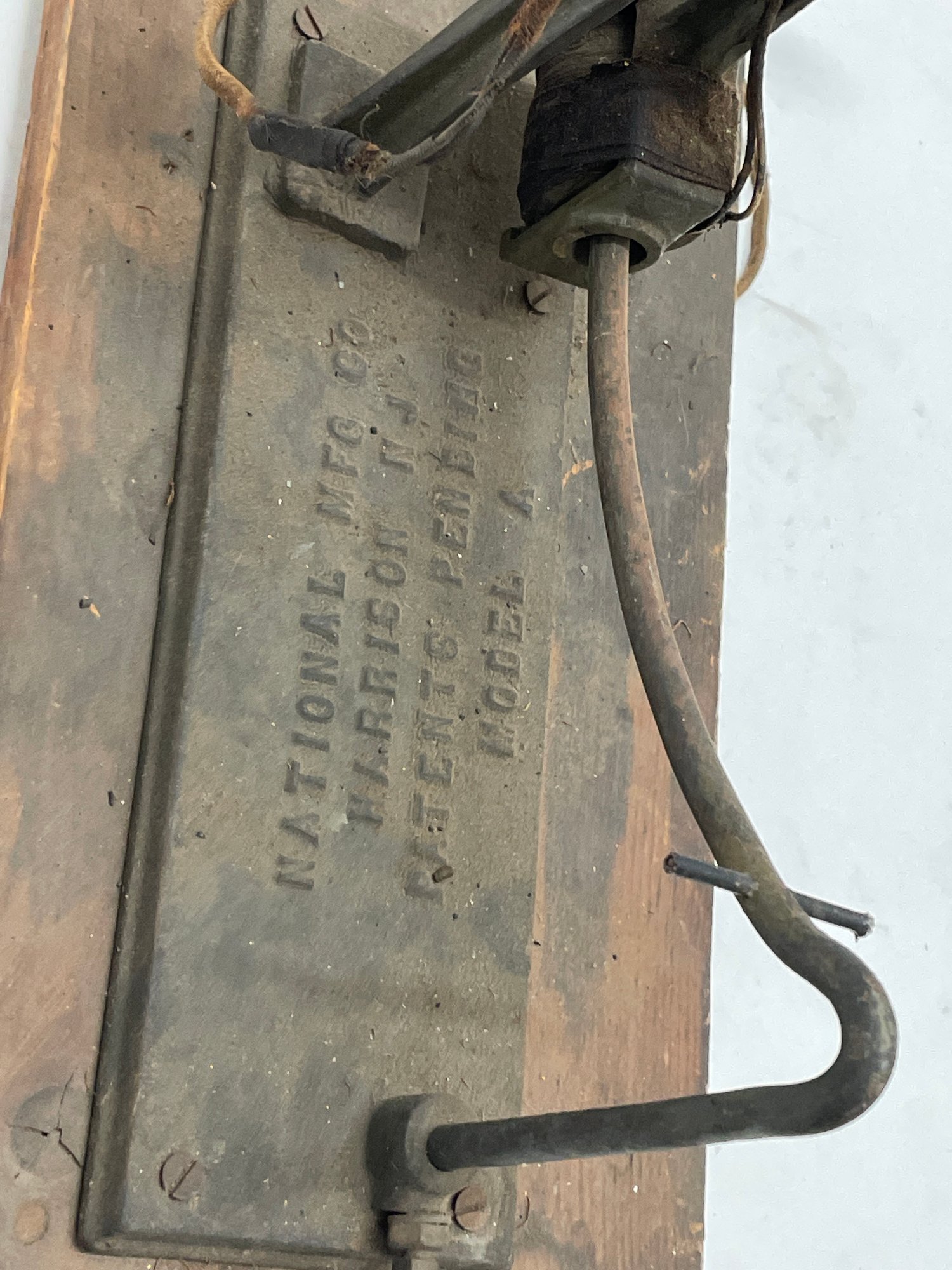 Antique Electromagnetic Device Edison Era Clock Automaton Possibly ...