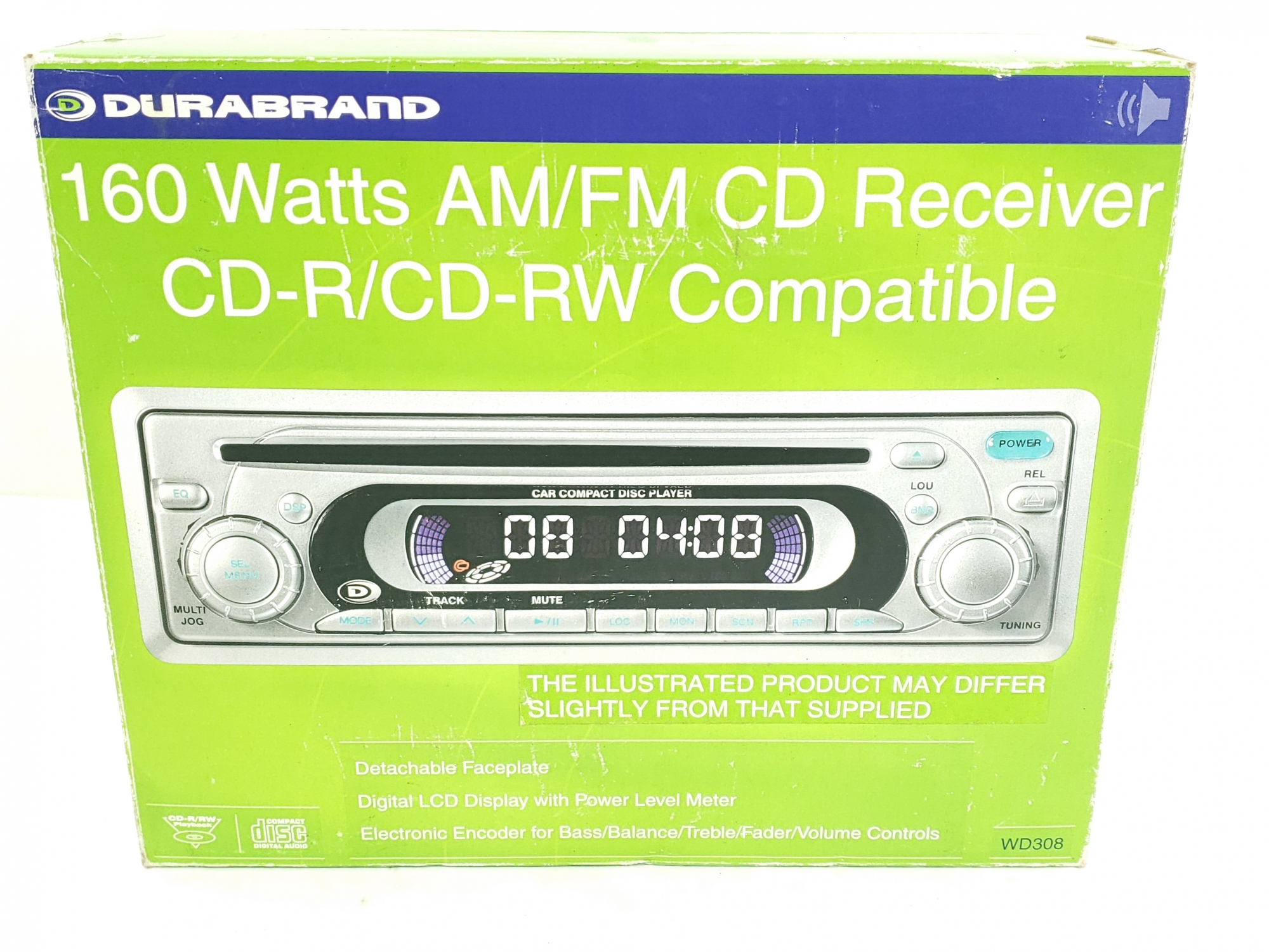 Durabrand 160 Watt Car Radio CD Player #135819 | Auctionninja.com