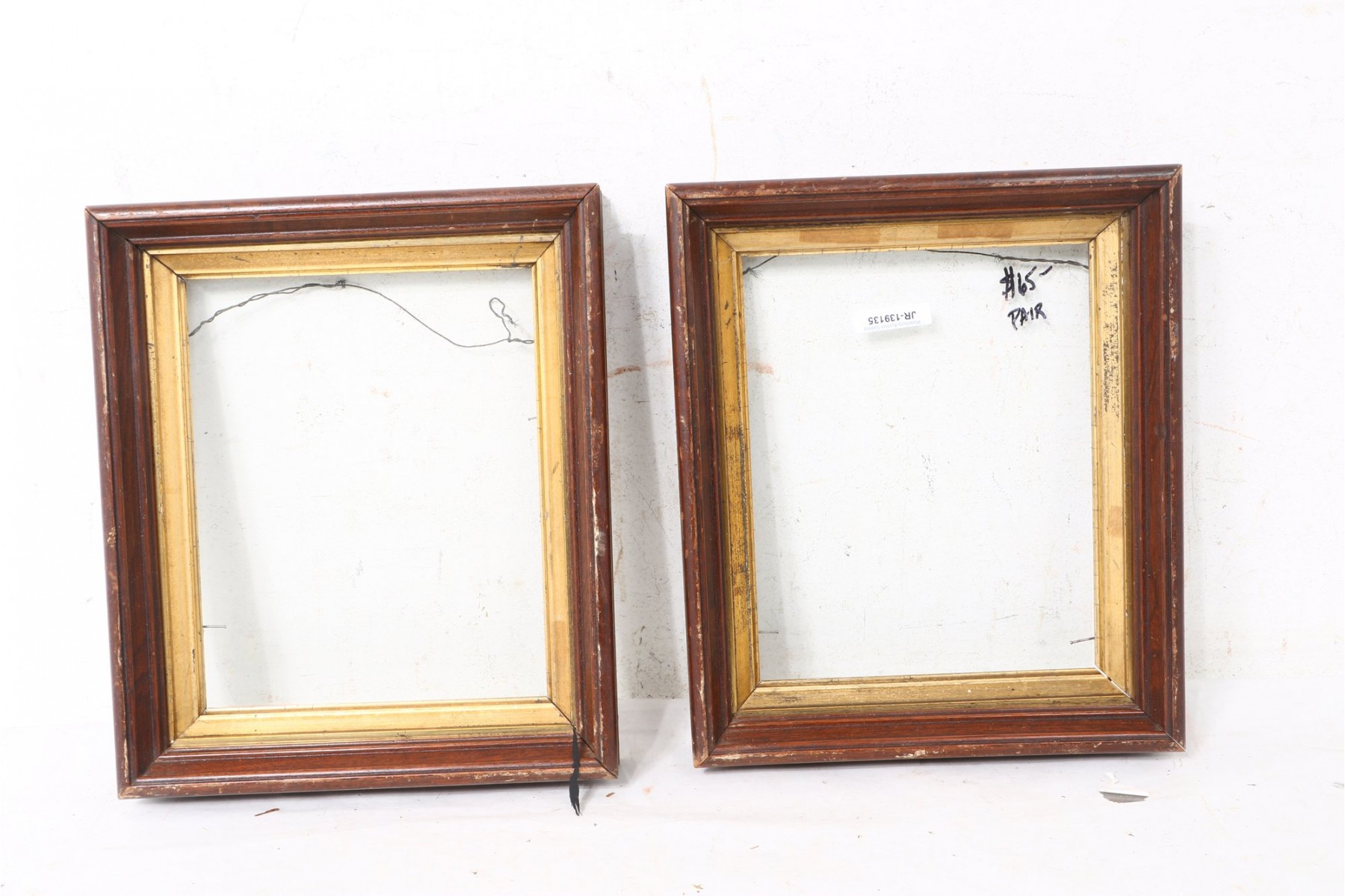 Two Antique Wooden Frames #139135 | Auctionninja.com