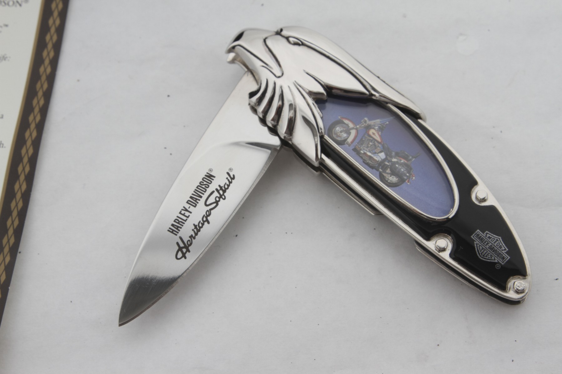Vintage The Official Harley-davidson Heritage Softail Classic Collector ...