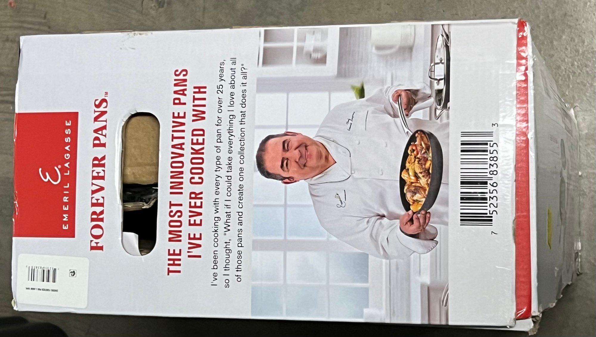 NEW Emeril Lagasse Nonstick Forever Pans PRO 10 Piece Cookware Set With ...