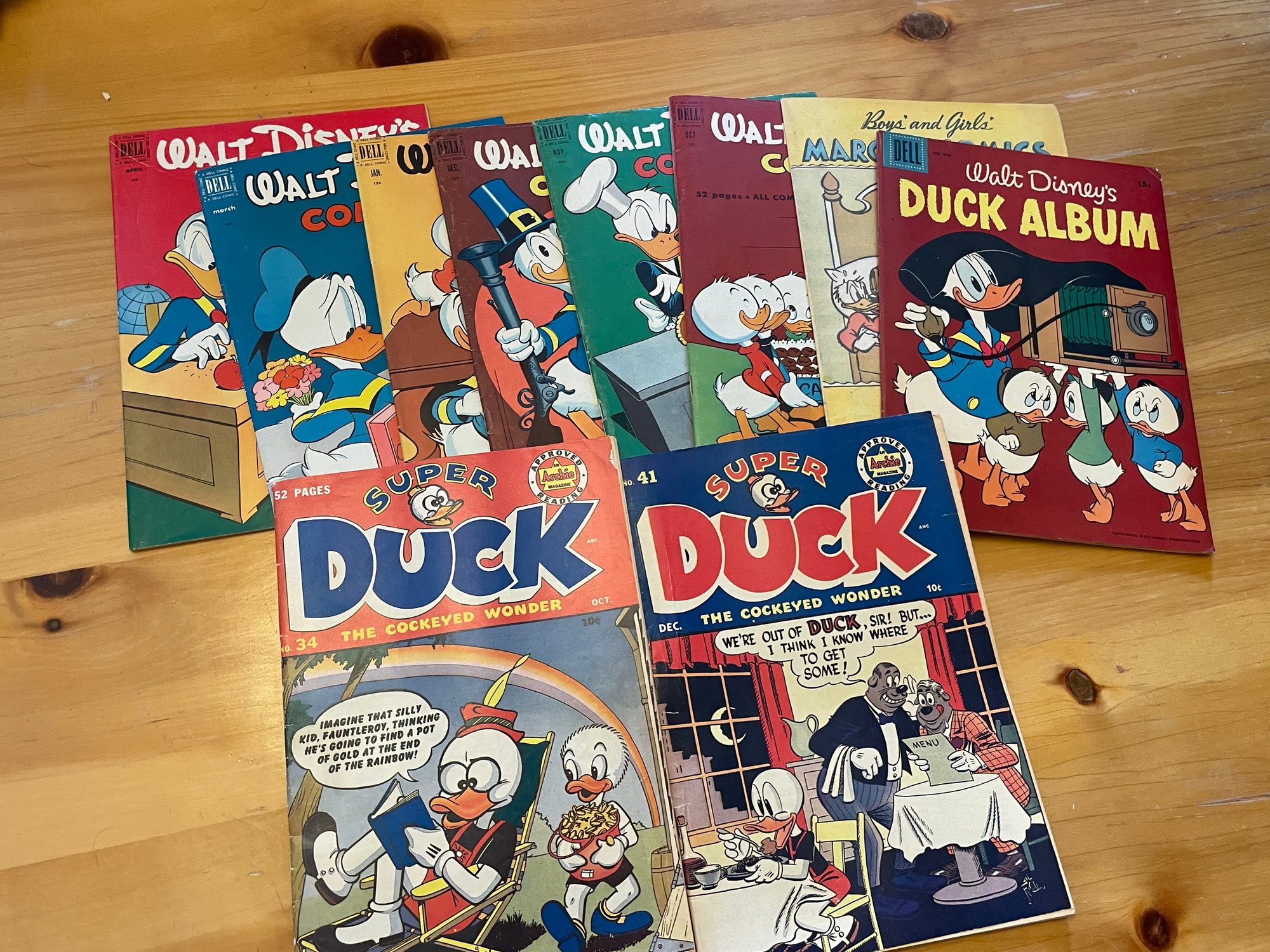 Donald Duck And Super Duck #13410 | Auctionninja.com