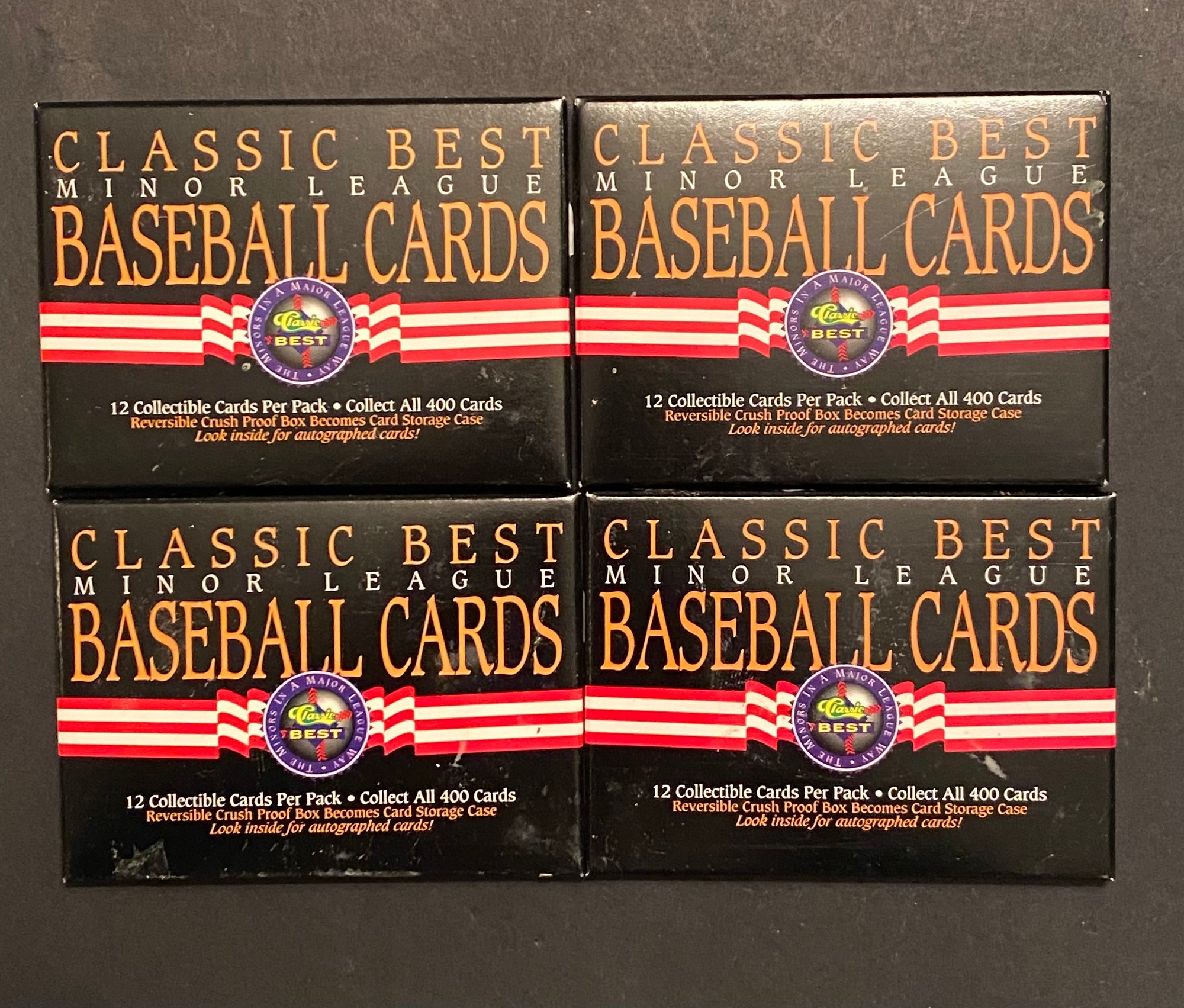 1992 Classic Best Minor League Baseball Sealed Wax Box Griffey , Jeter ...