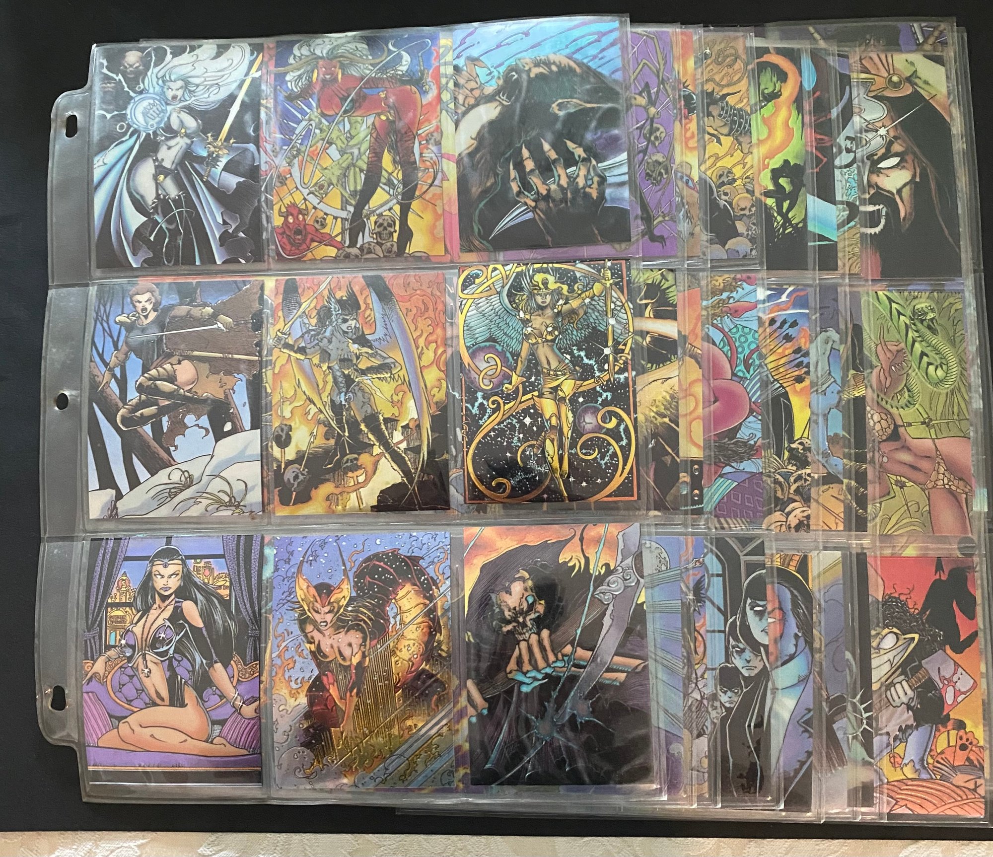 1997 Chaos Comics Card Complete Set 1 - 90 #25321 | Auctionninja.com