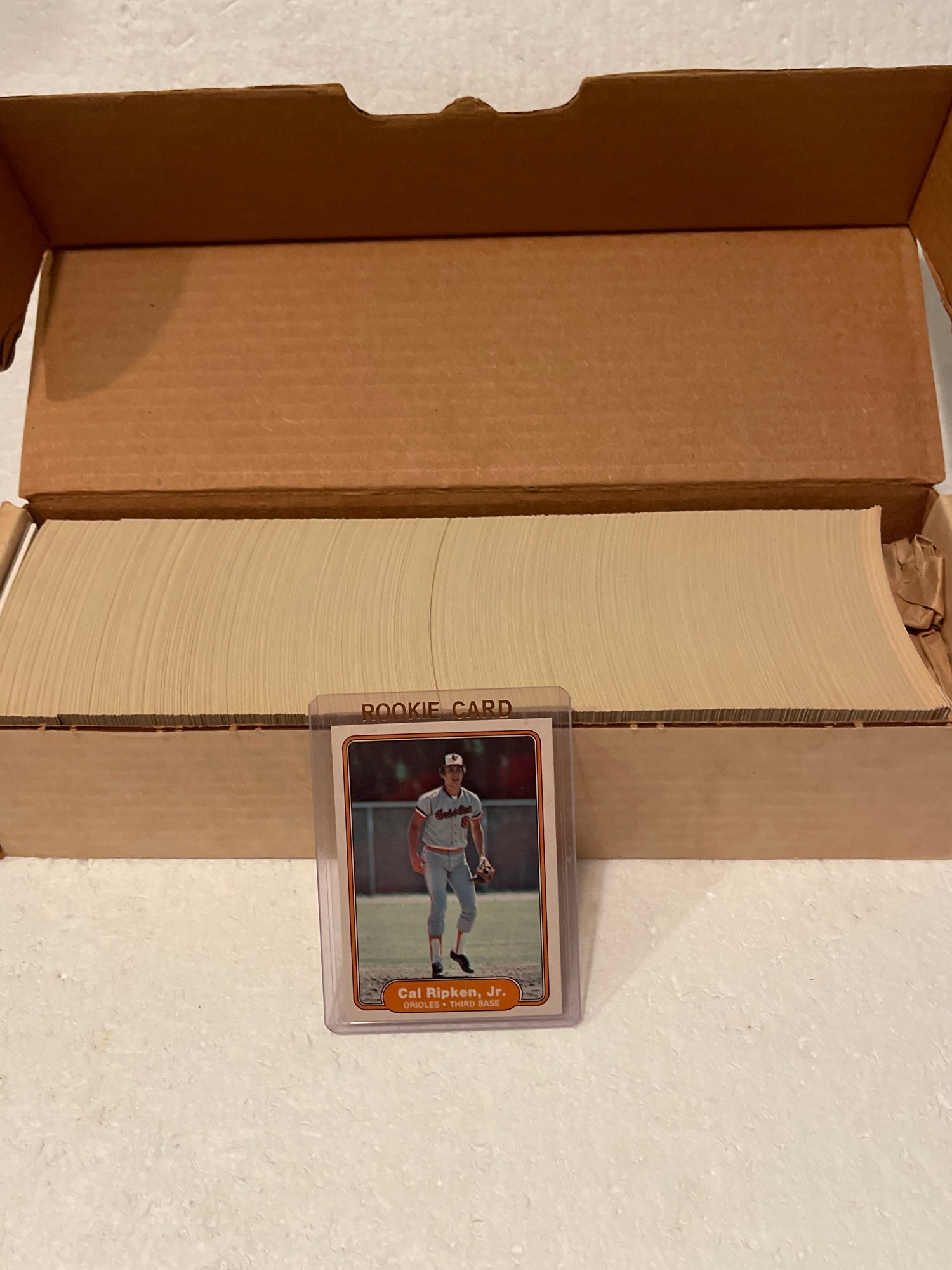 1982 Fleer Baseball Complete Set 660 Cal Ripken Jr Rookie #12855 ...
