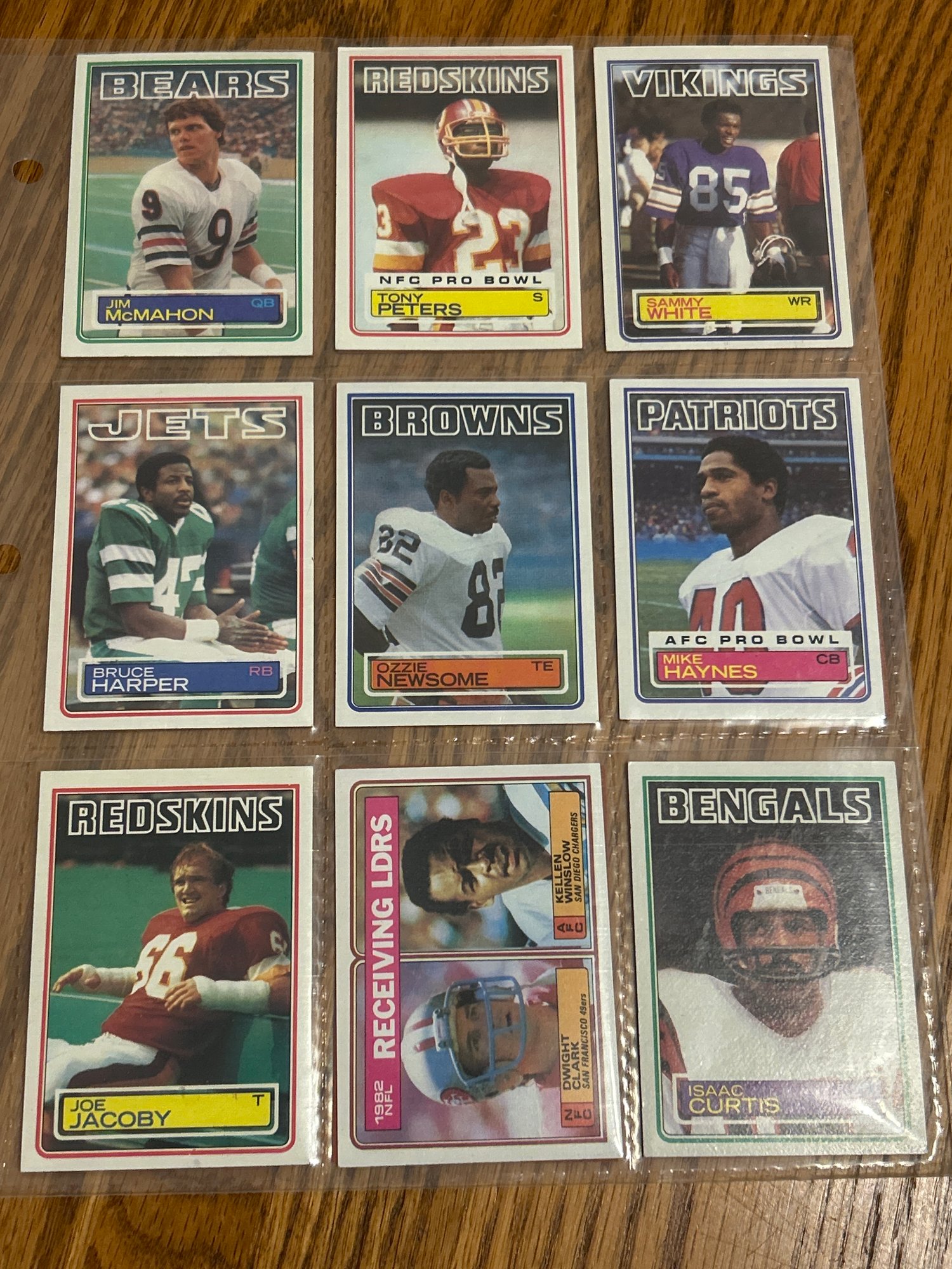 Lot Of (18) 1983 Topps NFL Cards #17681 | Auctionninja.com