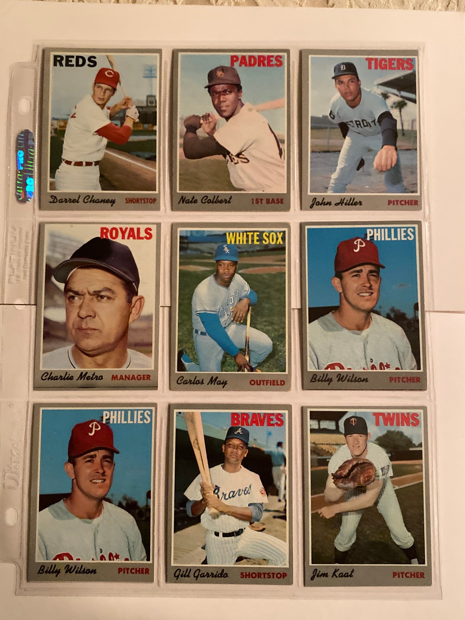 1970 Topps Baseball Card Lot Of 9 #18151 | Auctionninja.com