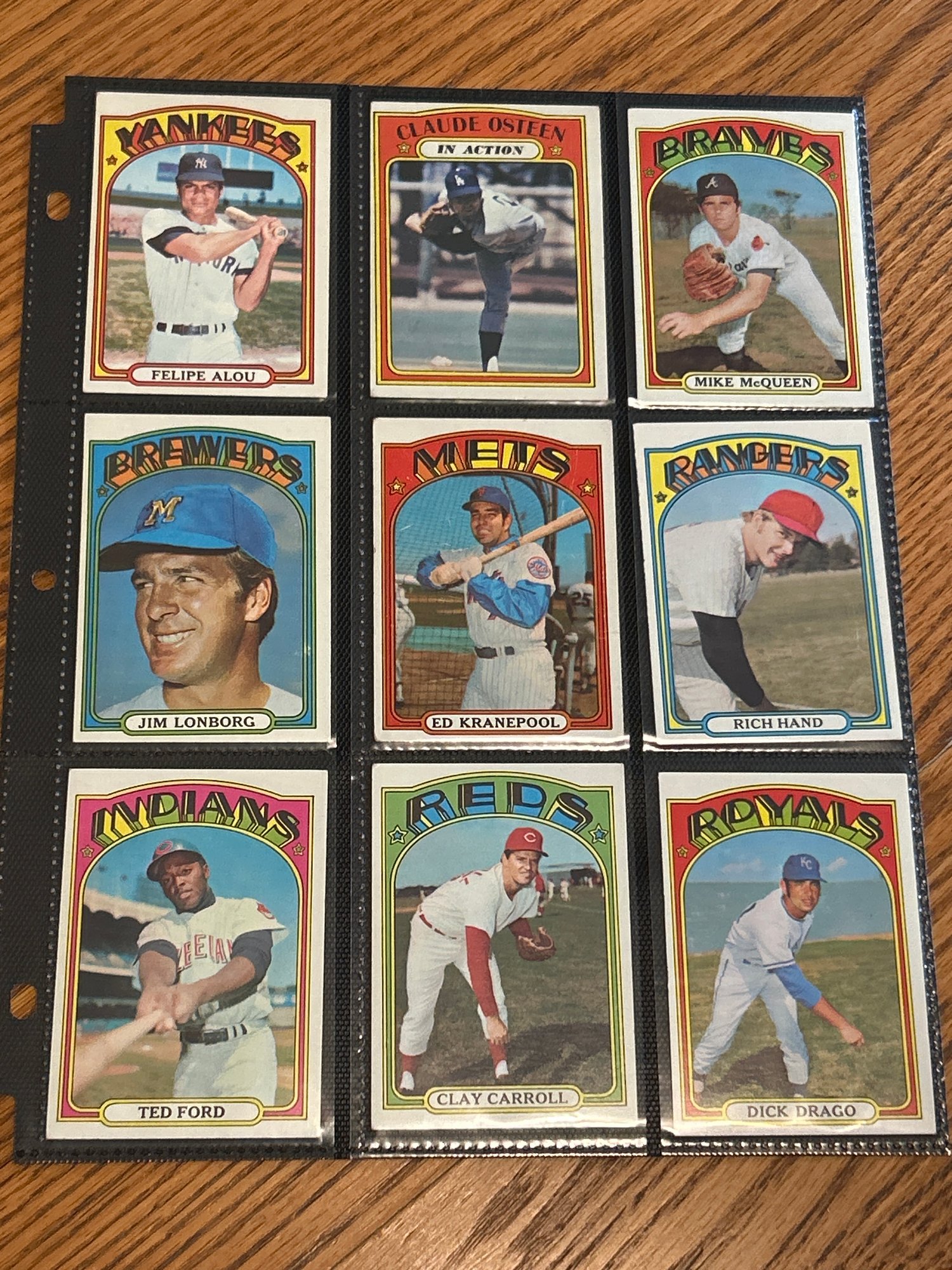 Lot Of (18) Assorted 1972 Topps Baseball Cards #18222 | Auctionninja.com