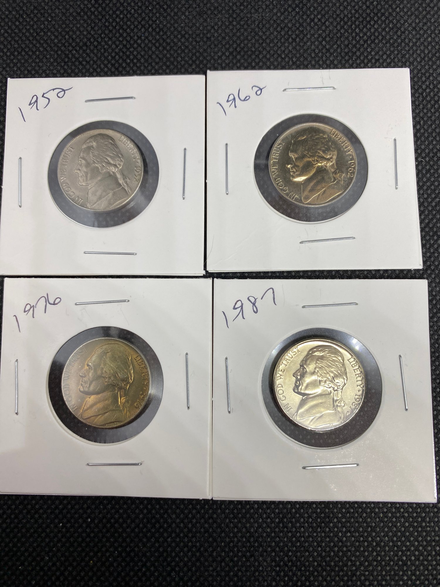 Jefferson Nickel Uncirculated Coin Lot Of 4 #18305 | Auctionninja.com