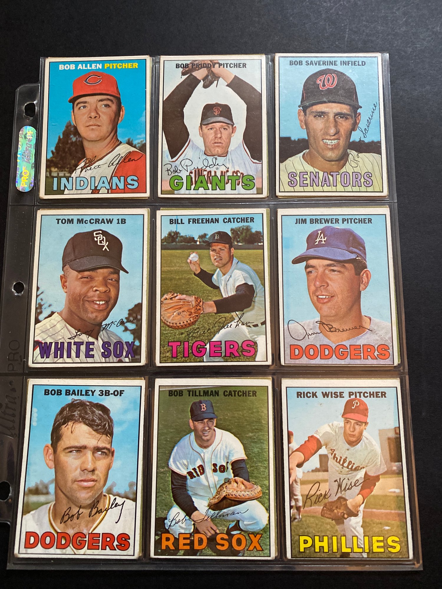 1967 Topps Baseball Card Lot Of 18 #18701 | Auctionninja.com