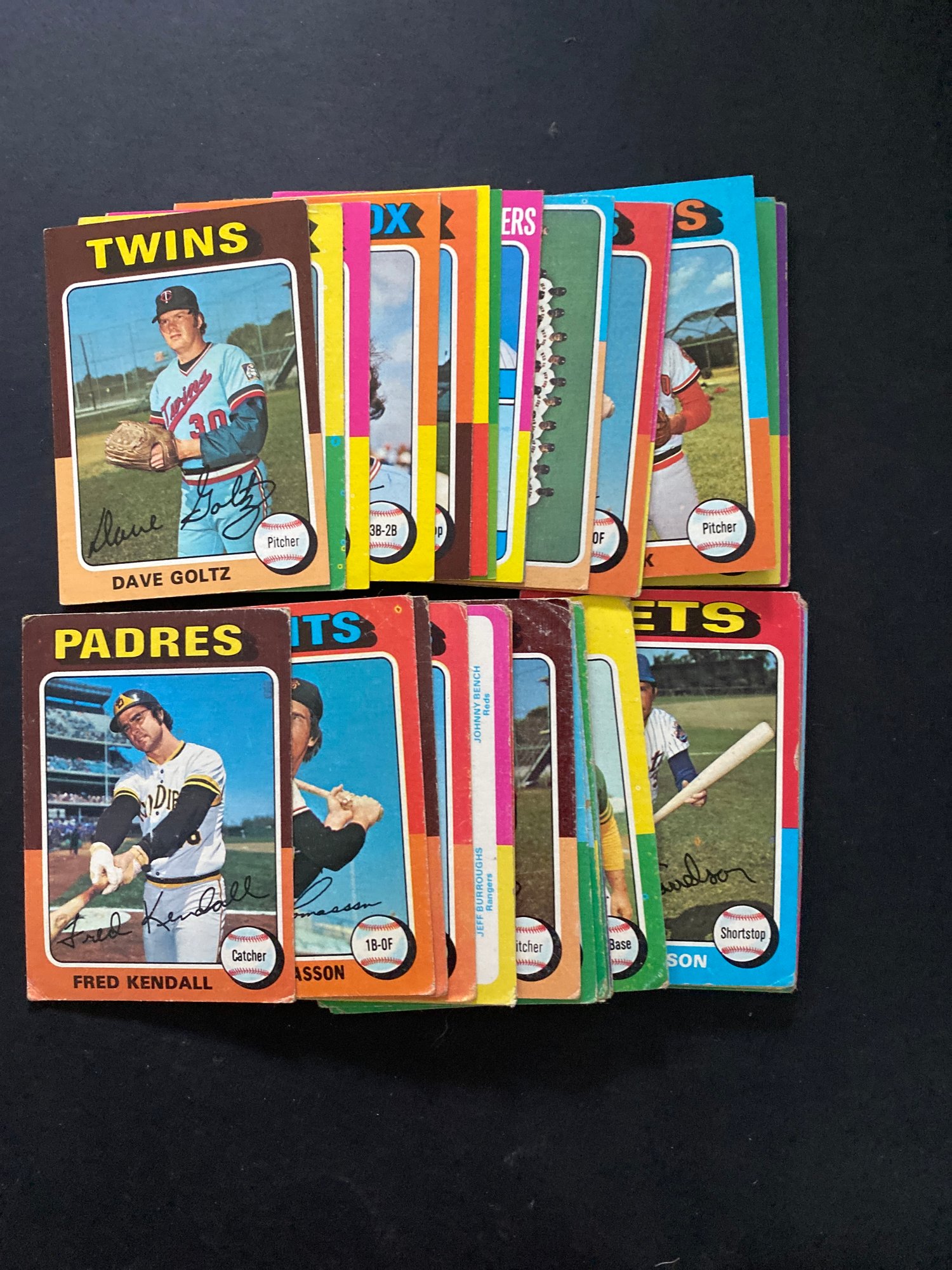 1975 Topps Baseball Card Lot Of 40 #20501 | Auctionninja.com
