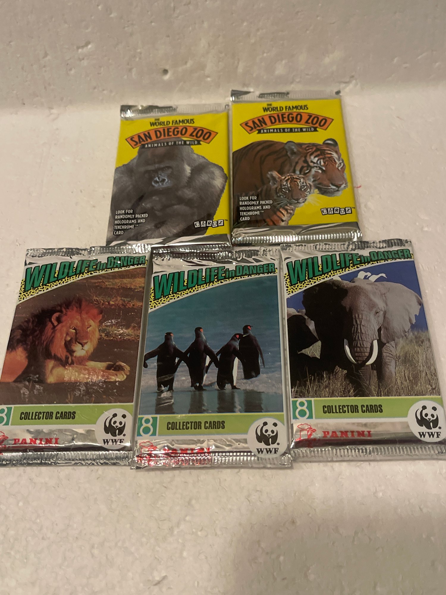 Wildlife Cards - 5 Sealed Packs #20836 | Auctionninja.com