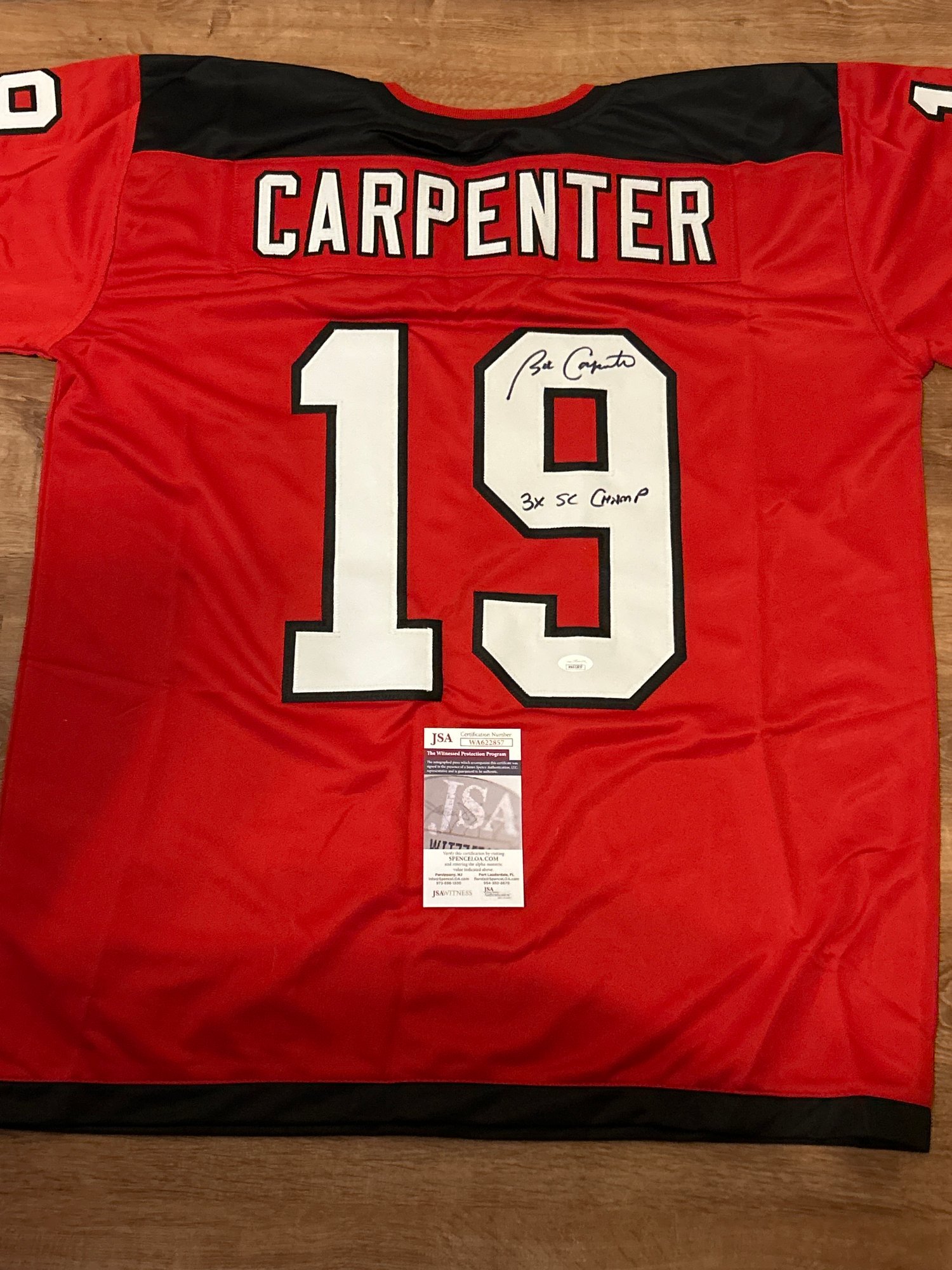 Bobby Carpenter NJ Devils Autograph Jersey With JSA COA #20985 ...