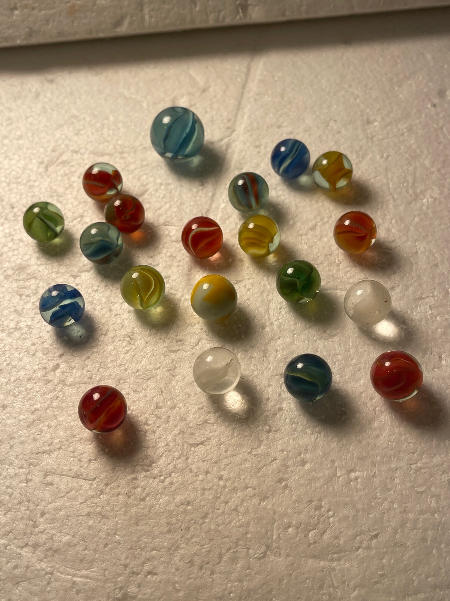 Vintage Vitro Marble-1940s - Lot Of 20 #21978 | Auctionninja.com