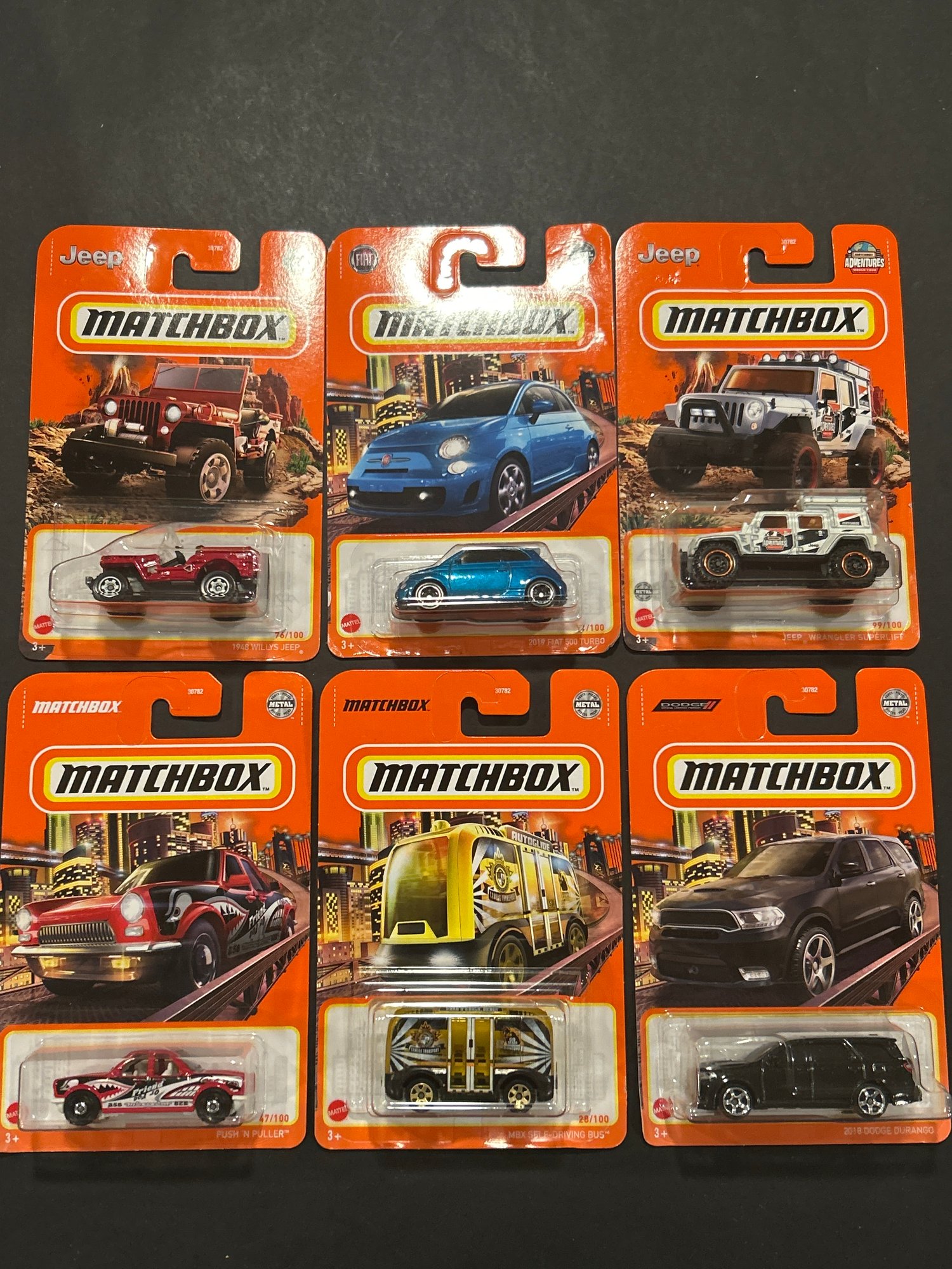 Matchbox Lot Of (6) Cars In Original Packaging #23194 | Auctionninja.com