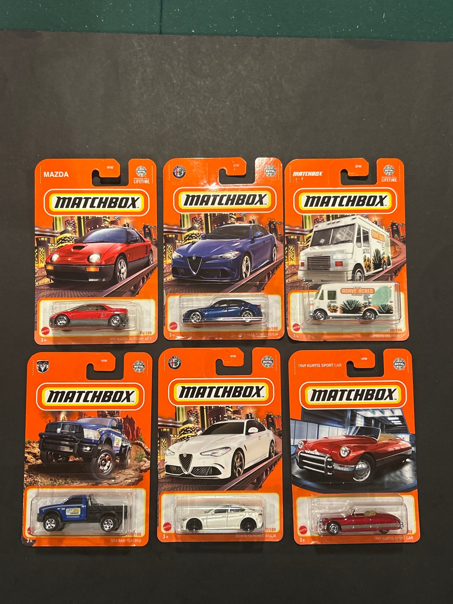 Matchbox Lot Of (6) Cars In Original Packaging #23198 | Auctionninja.com