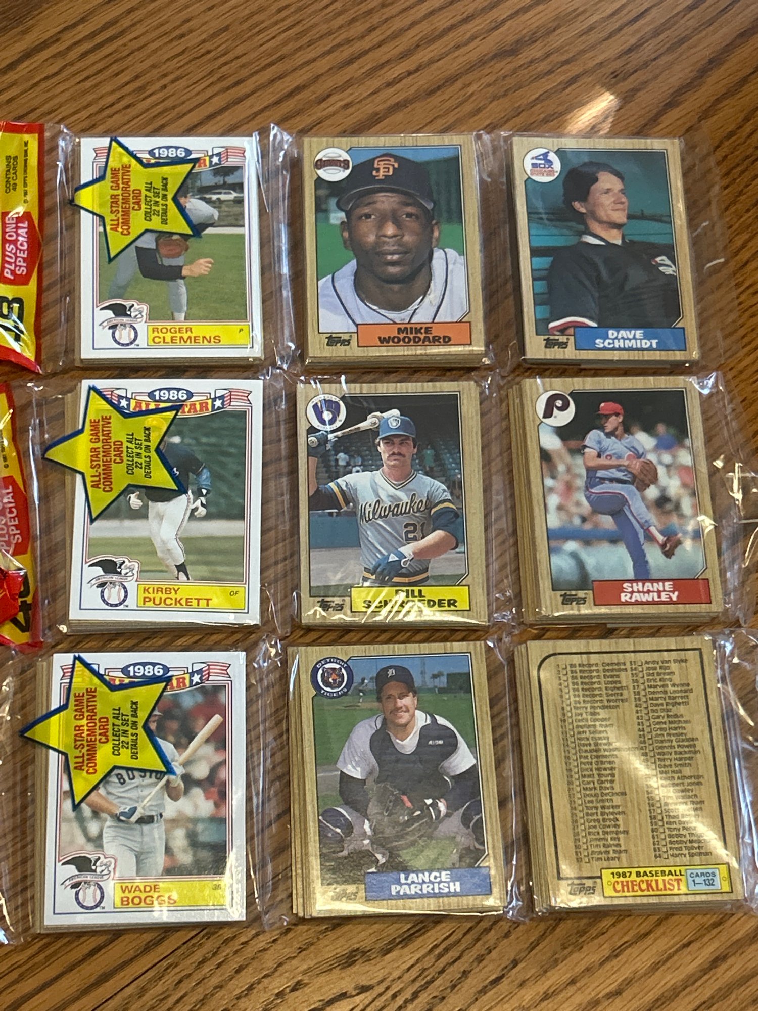 Lot Of (3) 1987 Topps Unopened Rak Paks #23524 | Auctionninja.com