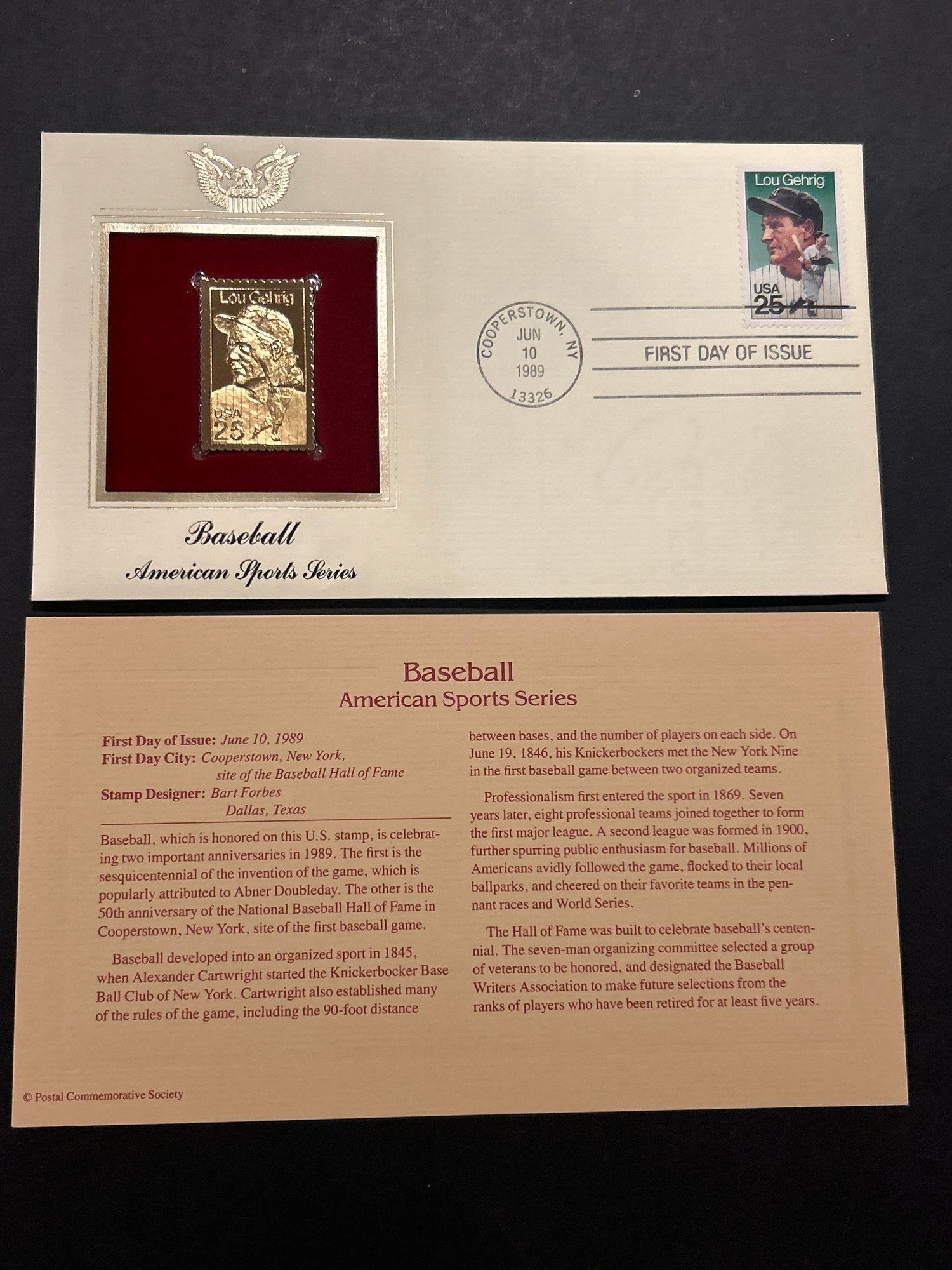 Golden Replicas Of United States Stamps 22kt Gold #23724 | Auctionninja.com