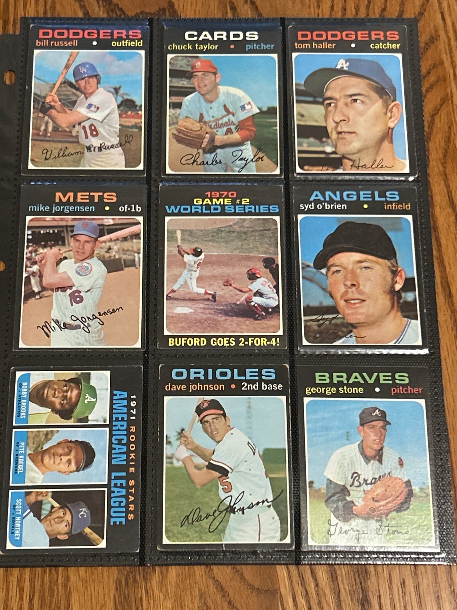 1971 Topps Lot Of (18) Assorted Baseball Cards #23873 | Auctionninja.com