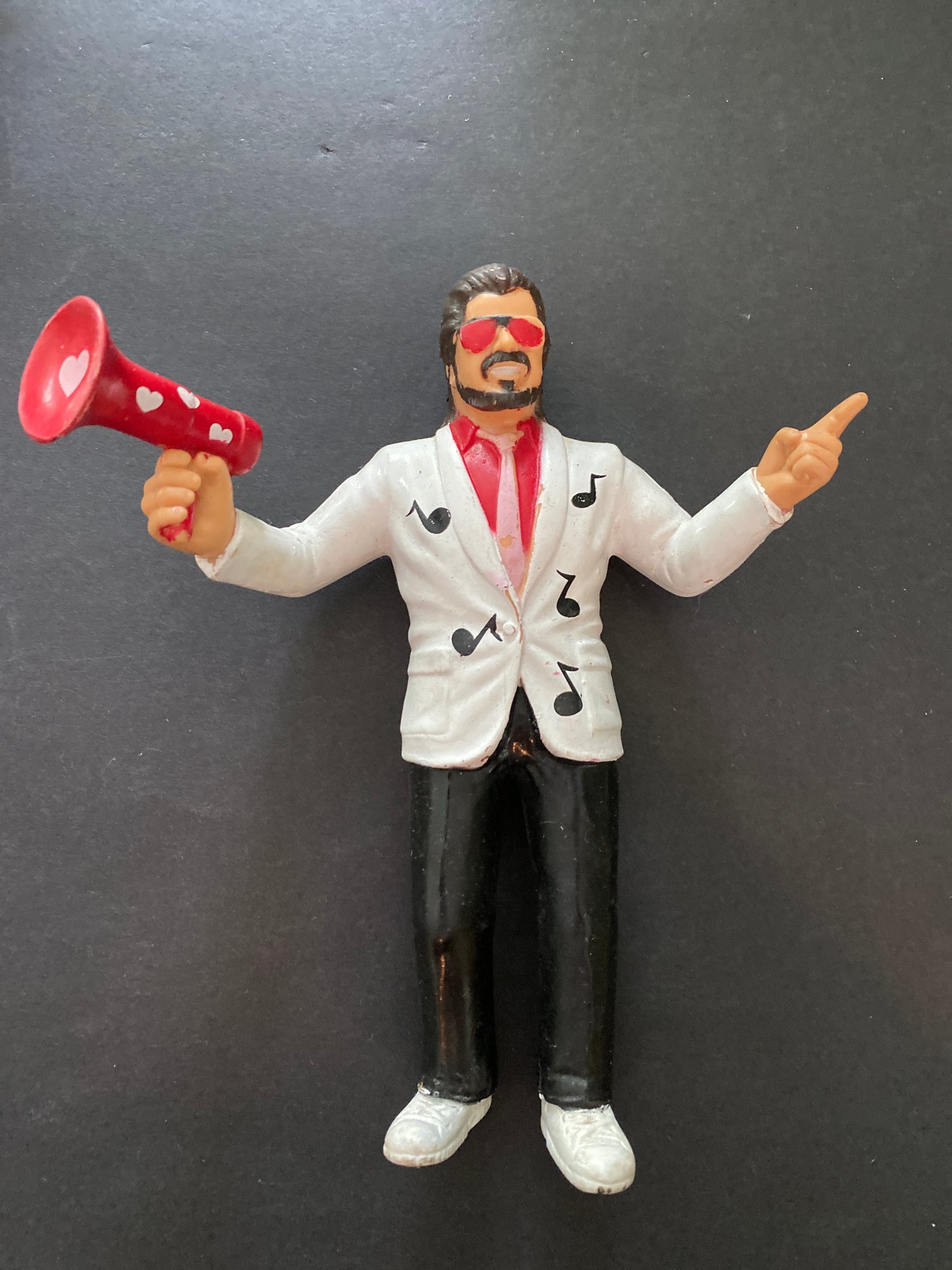 1986 LJN WWE WWF Jimmy Hart Mouth Of The South Wrestling Figure Manager ...