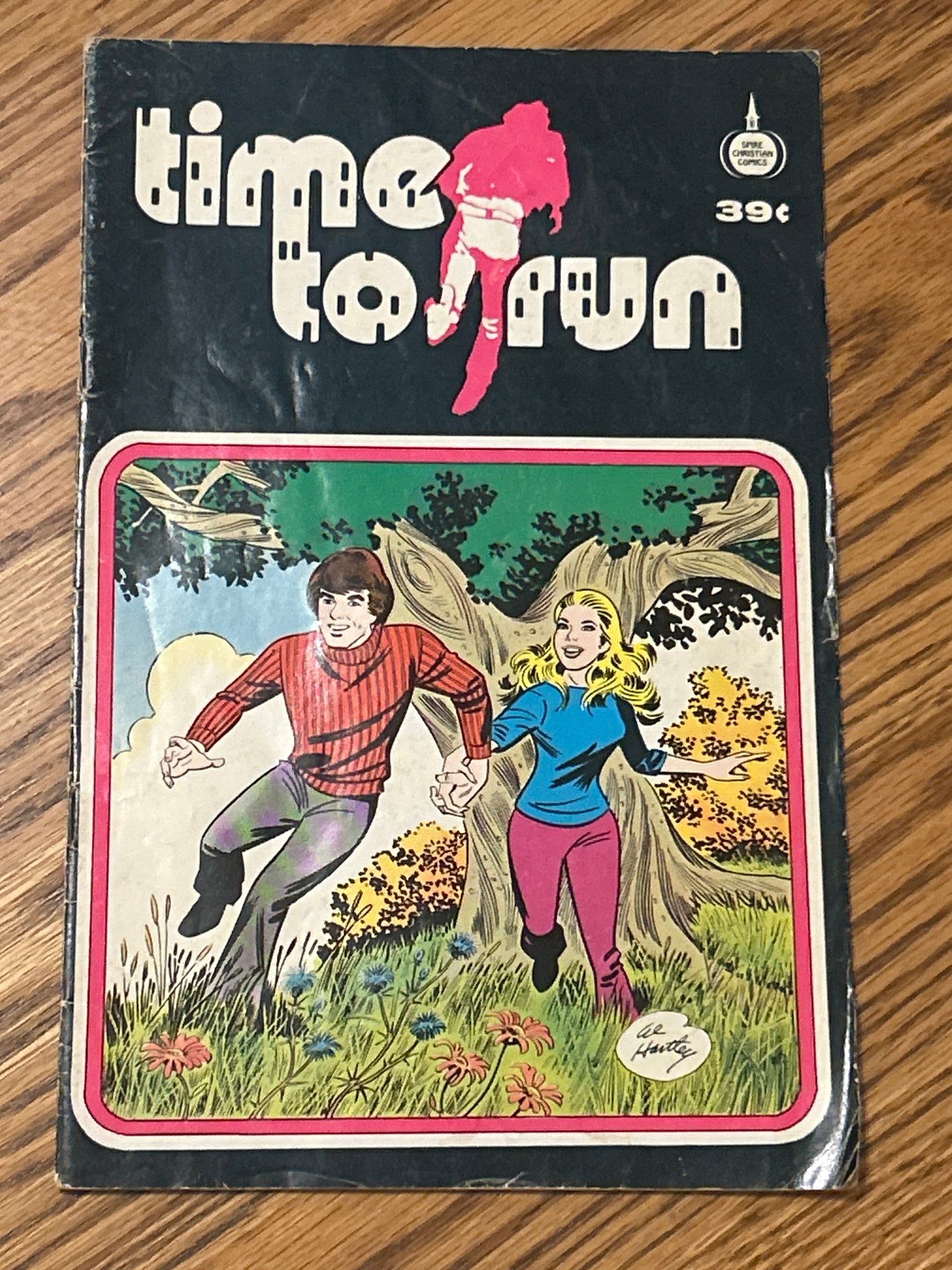 Time To Run Comic Book. RARE #25834 | Auctionninja.com