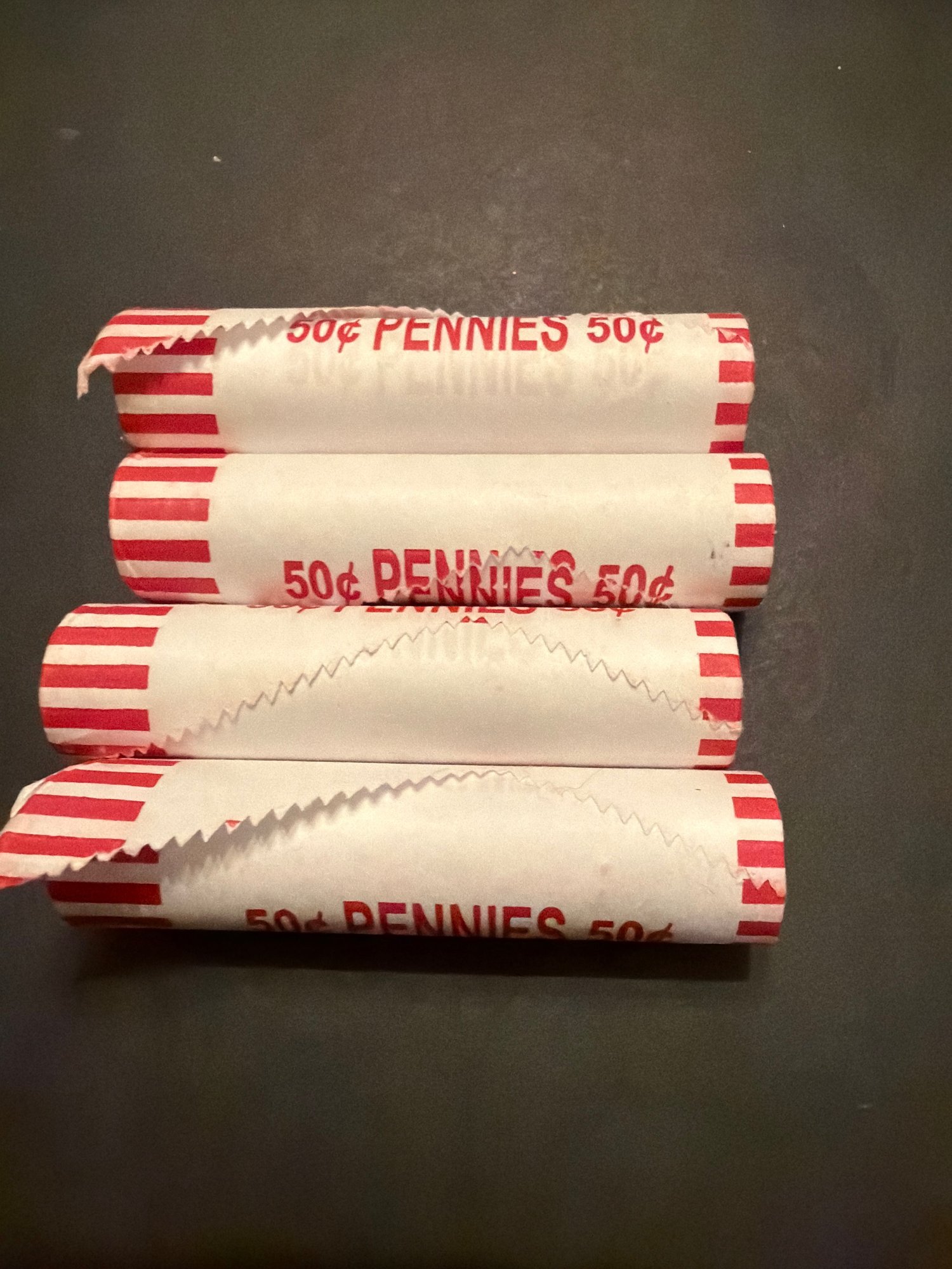 Unsearched /Circulated Loomis/brinksPenny Roll Acquired UT OBWOriginal ...