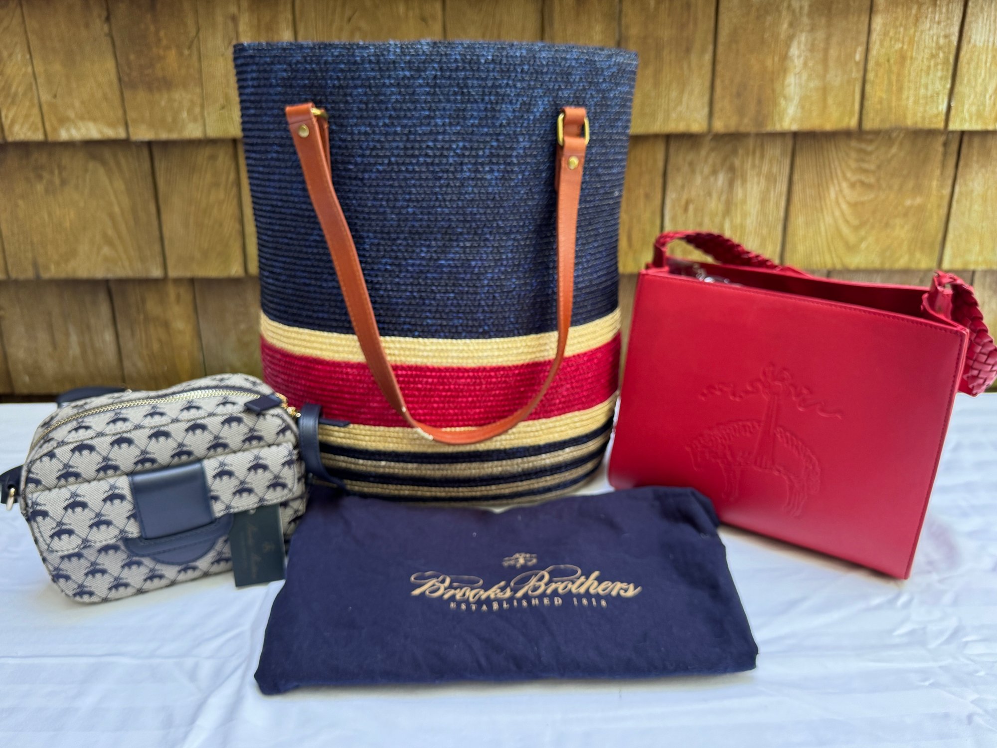 Collection Of Brooks Brothers Bags - Brand New #17743 | Auctionninja.com