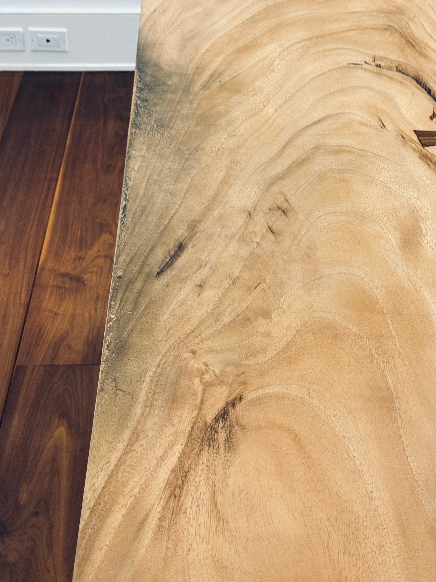 David Alan Collection Gorgeous Live Edge Dining Table With Tenons ...