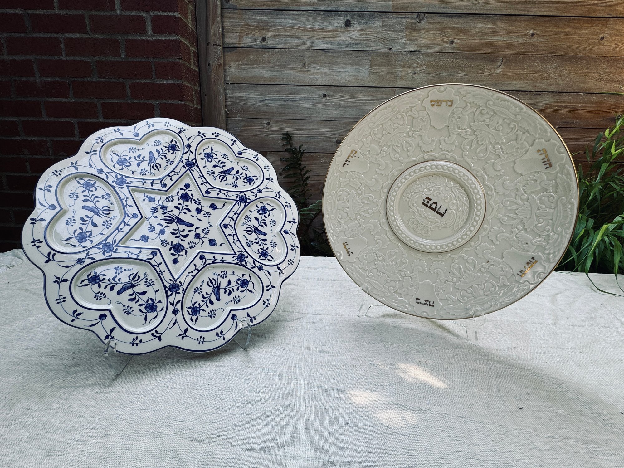 Lennox Seder Plate And Jewish Museum Seder Plate Made In England #14301 ...