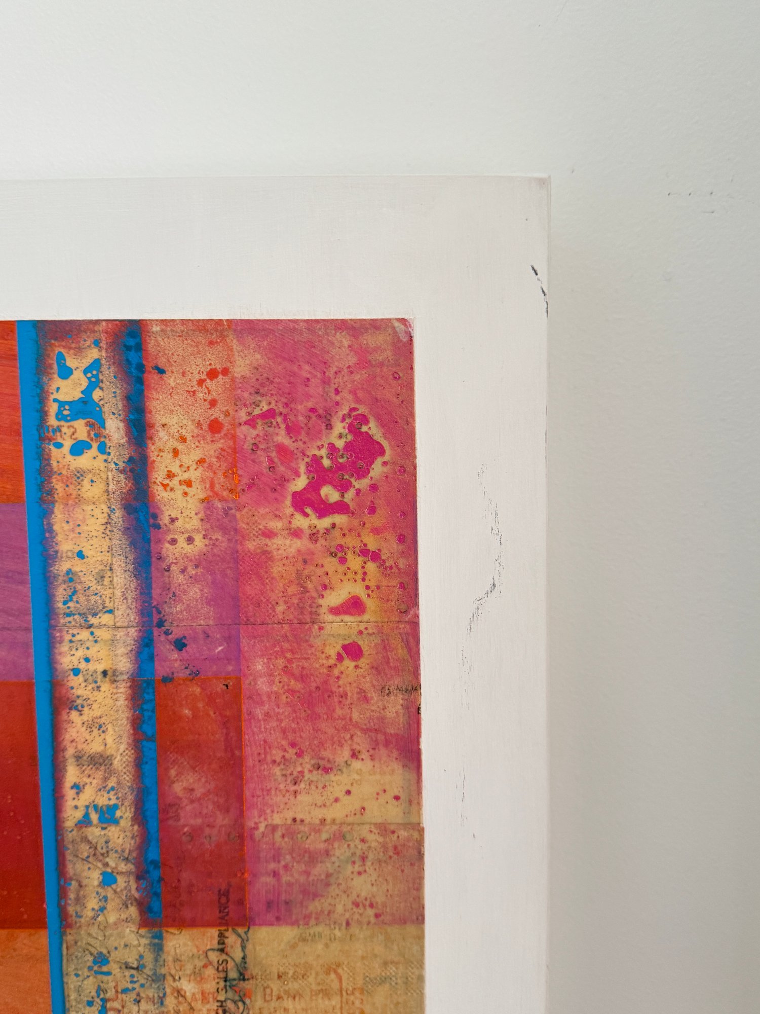 Signed Original Mixed Media On Wood - Gavin Zeigler, A Gold Ladder To ...