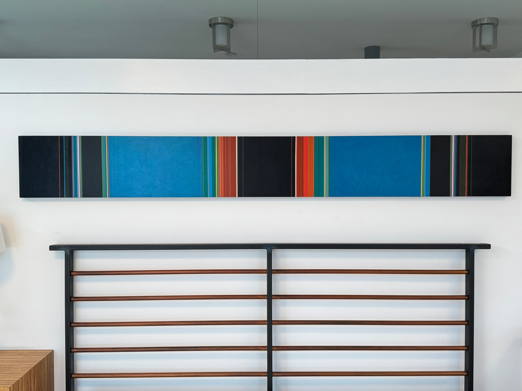 Large Panoramic Mixed Media On Wood Original - Gavin Zeigler, Spectrum ...