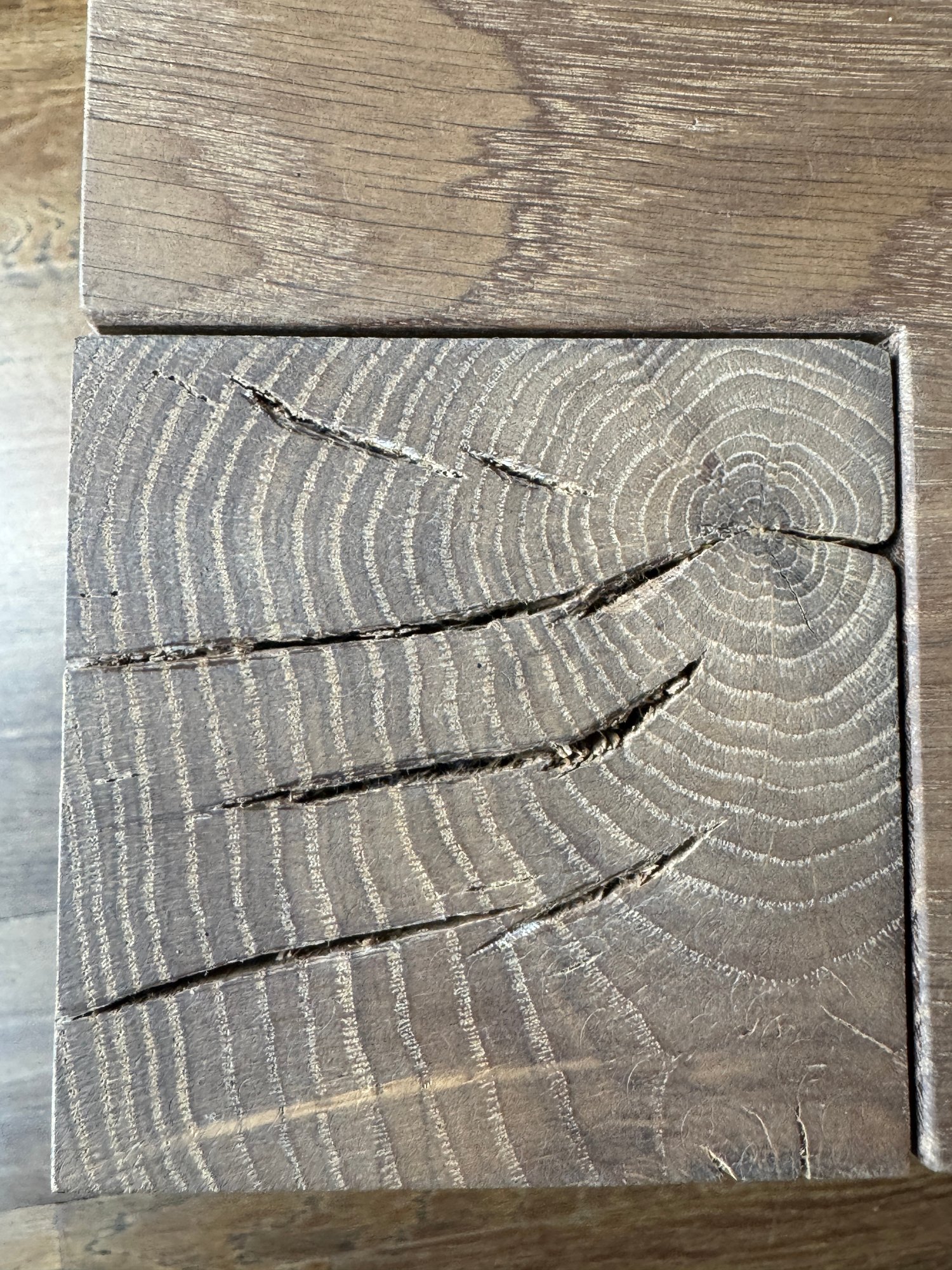 Pair Of Crate And Barrel Big Sur Smoke Nightstand #16894 | Auctionninja.com