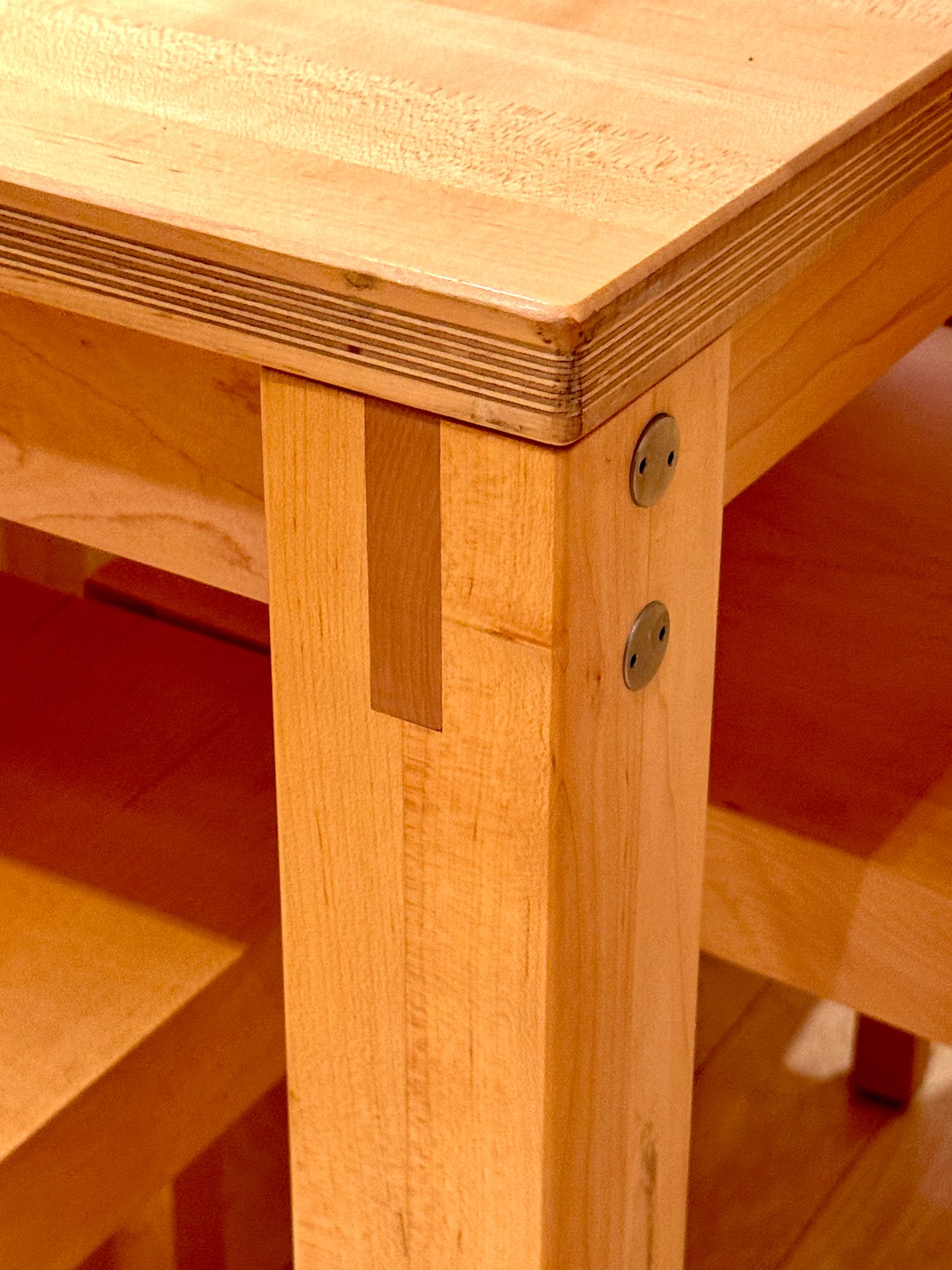 Bulthaup Light Wood Dining Table With Eight Matching Chairs - One Of ...