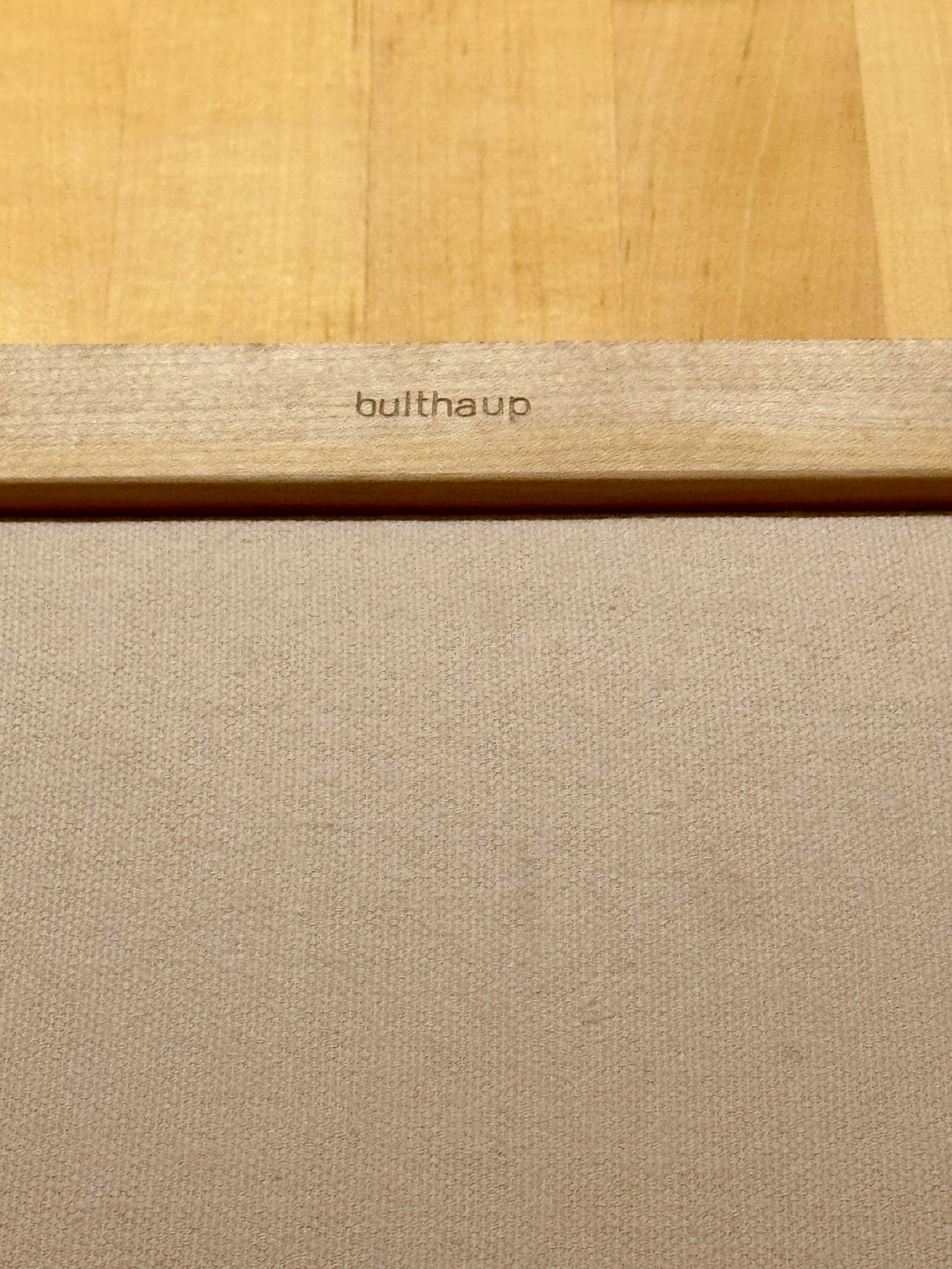 Bulthaup Light Wood Dining Table With Eight Matching Chairs - One Of ...