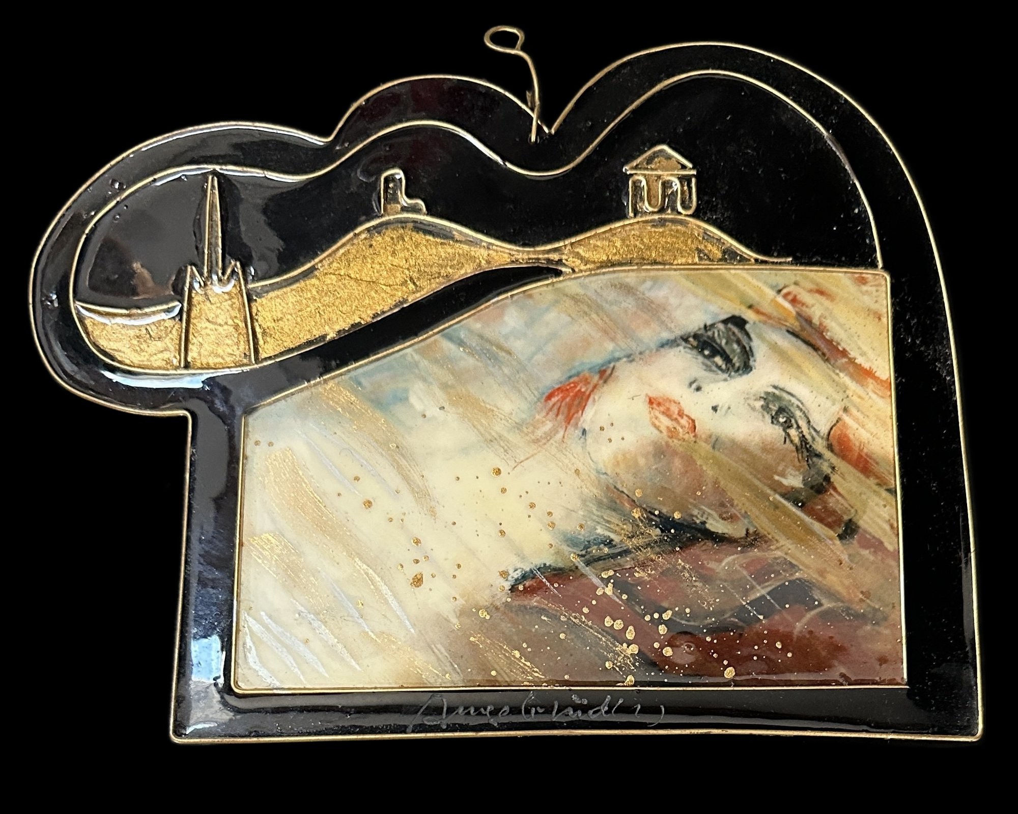 Small Art Work Using Metal And Paint Techniques - Work Is 7