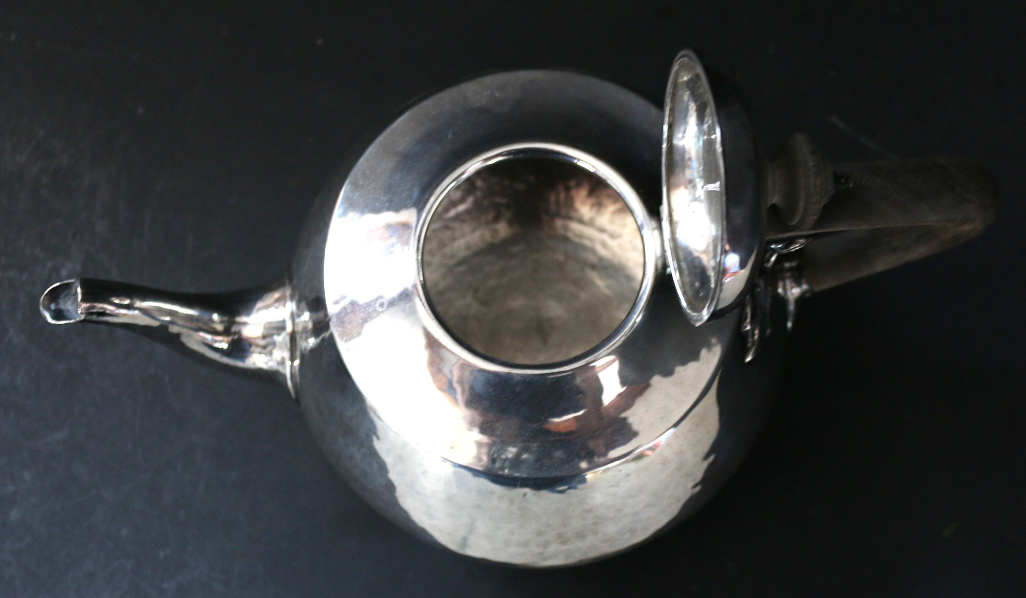 Beautiful English Sterling Silver Teapot By Charles Edwards Of London ...